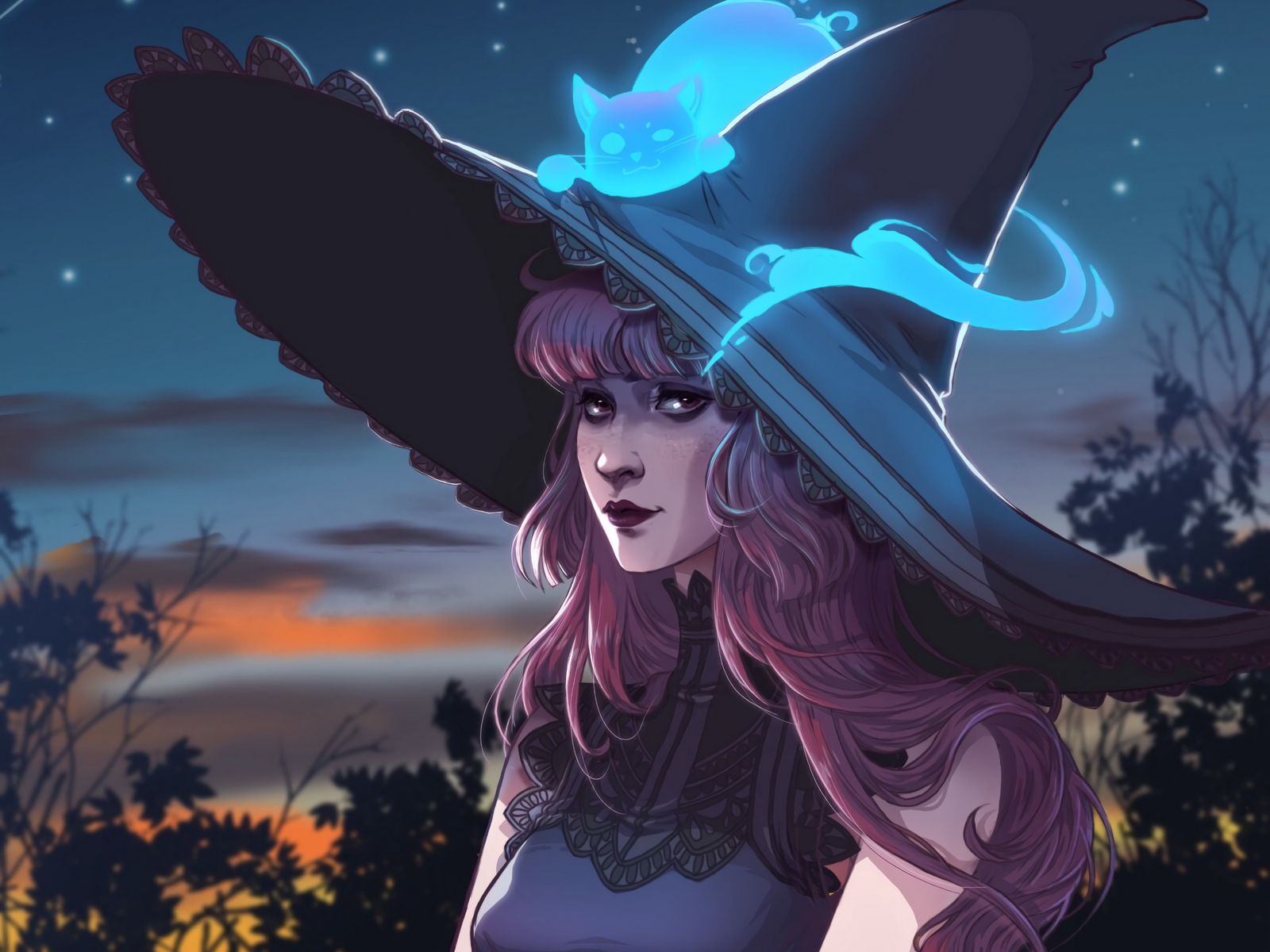 Witch Girl Wallpapers - Wallpaper Cave