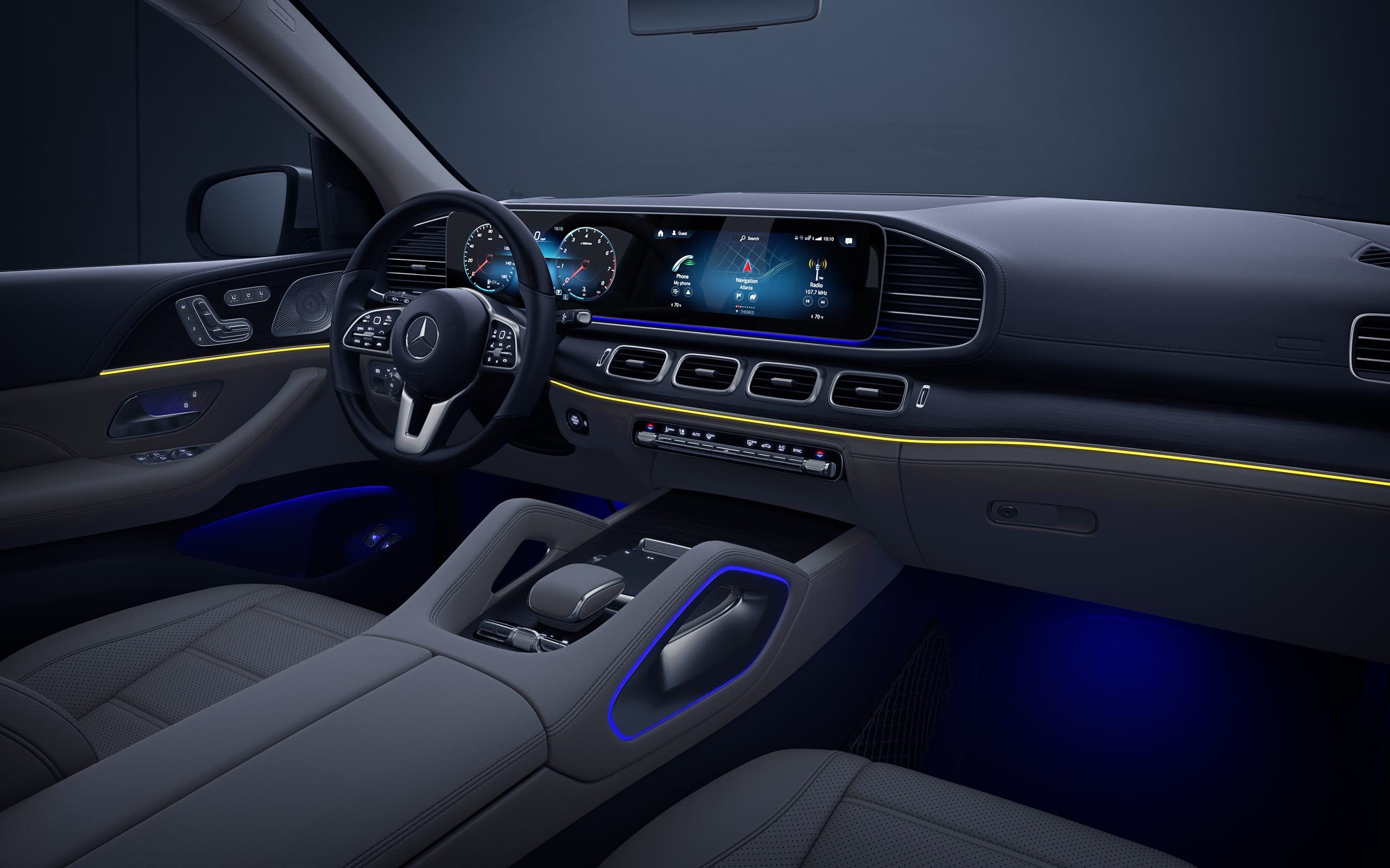 Mercedes GLS Interior Wallpapers - Wallpaper Cave