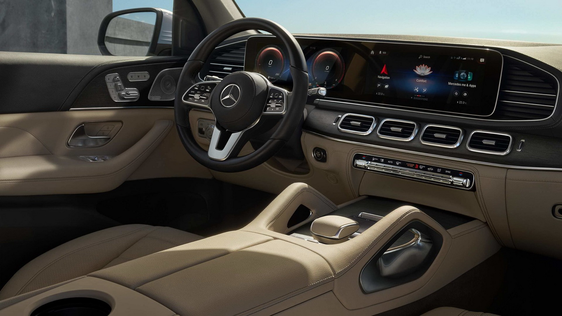Mercedes GLS Interior Wallpapers - Wallpaper Cave