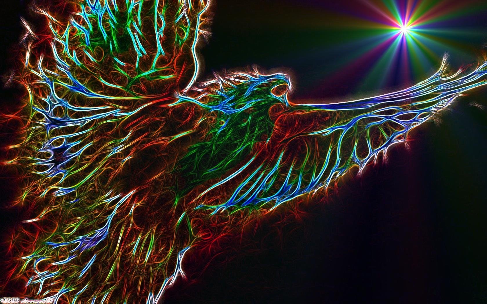 Neon Bird Wallpapers - Wallpaper Cave