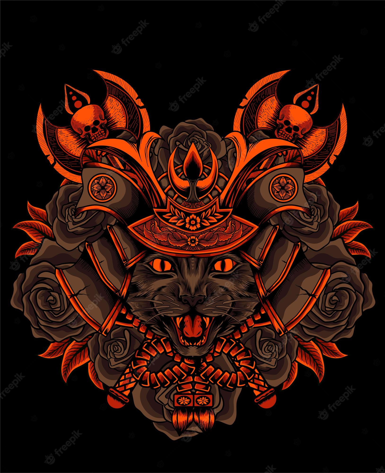 Samurai Cat Wallpapers - Wallpaper Cave