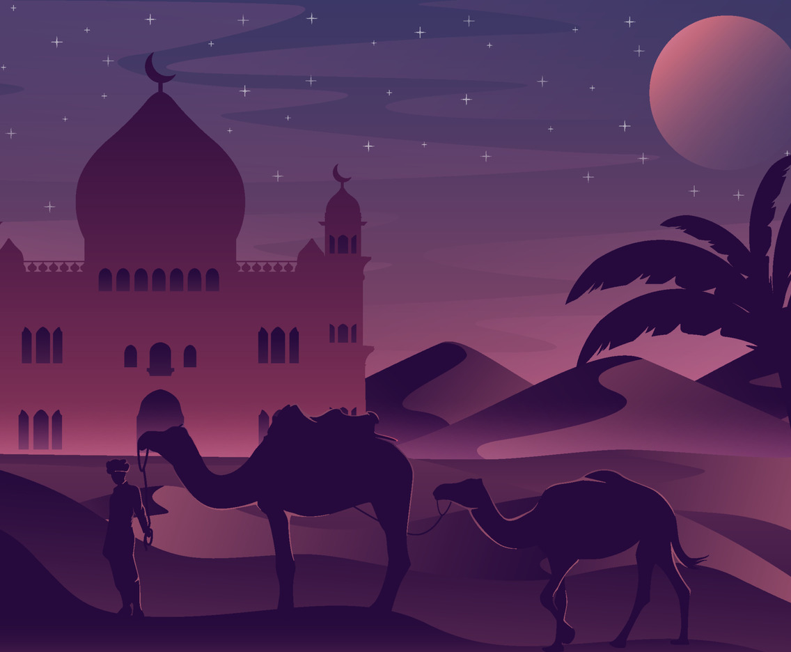 Mosque Vector Wallpapers - Wallpaper Cave