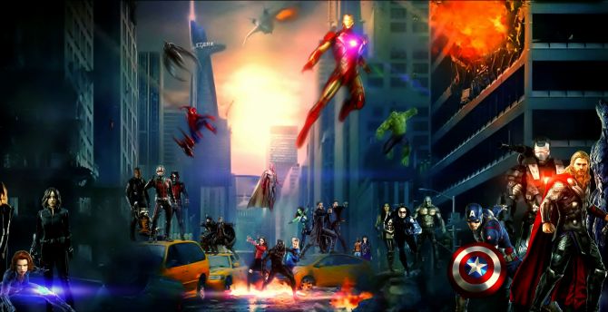 Marvel Fan Art Wallpapers - Wallpaper Cave