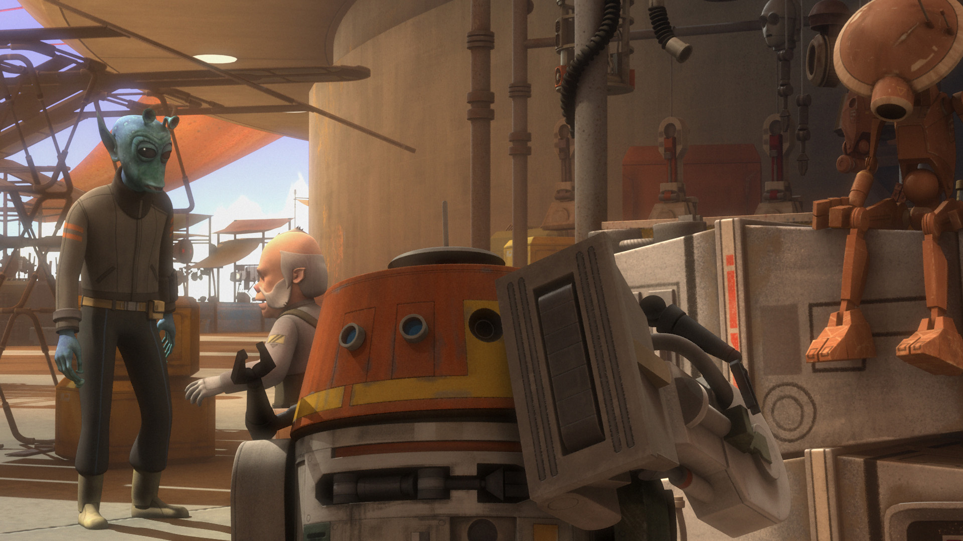 Star Wars Rebels Chopper Wallpapers Wallpaper Cave