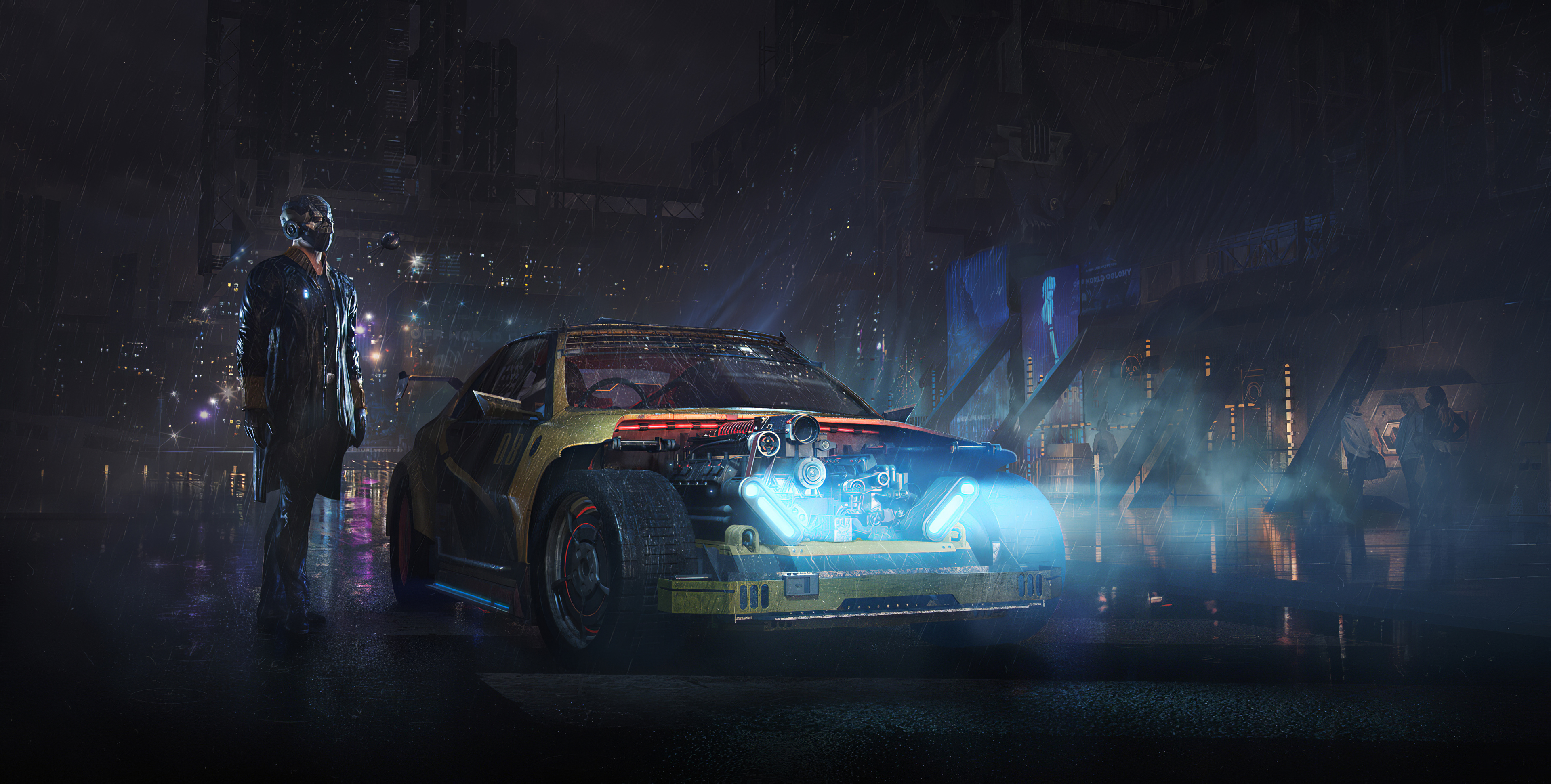 Car At Night Wallpapers - Wallpaper Cave