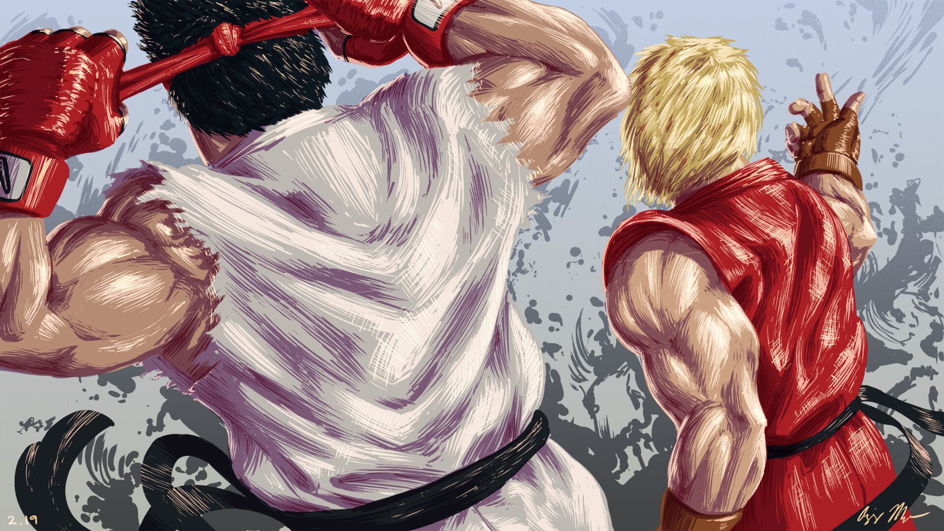 Ryu And Ken Wallpapers - Wallpaper Cave