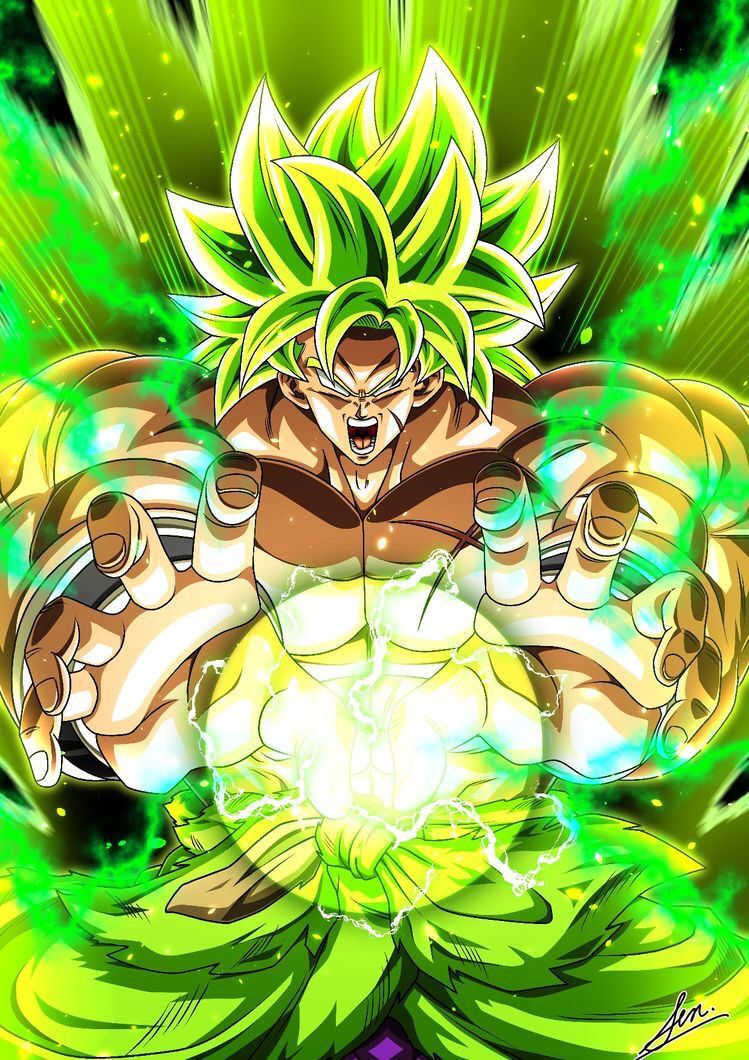 Broly LSSJ Wallpapers - Wallpaper Cave