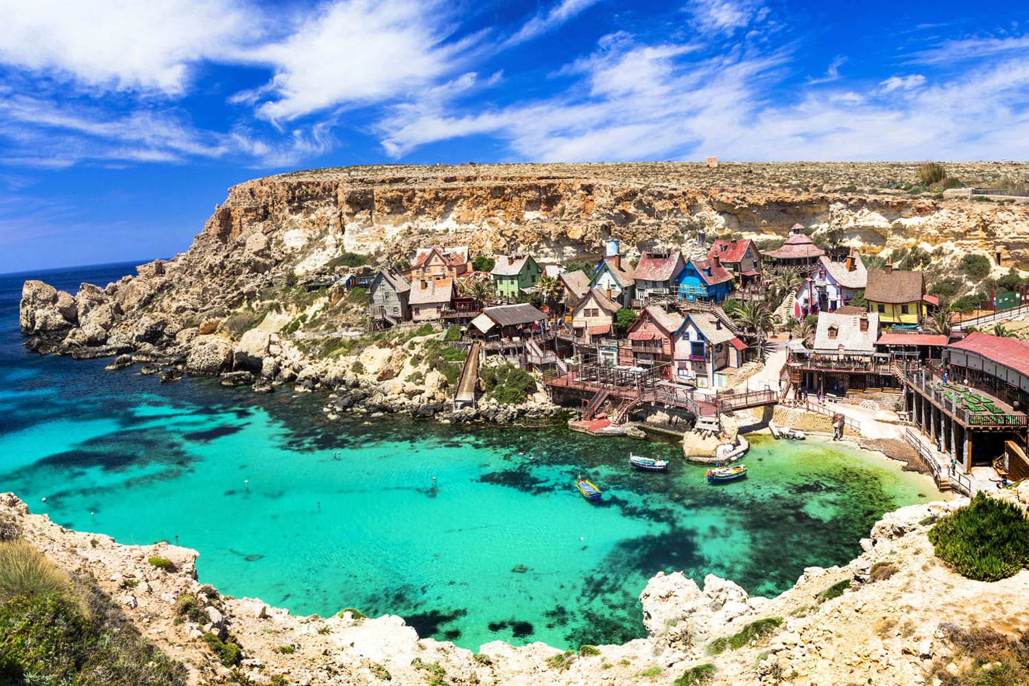 Sea Village View Wallpapers - Wallpaper Cave