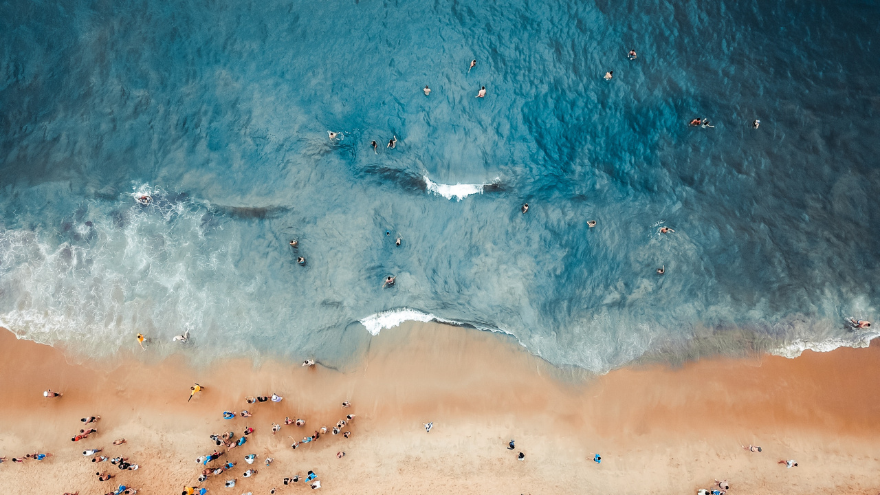 Summer Beach Aerial View Wallpapers - Wallpaper Cave
