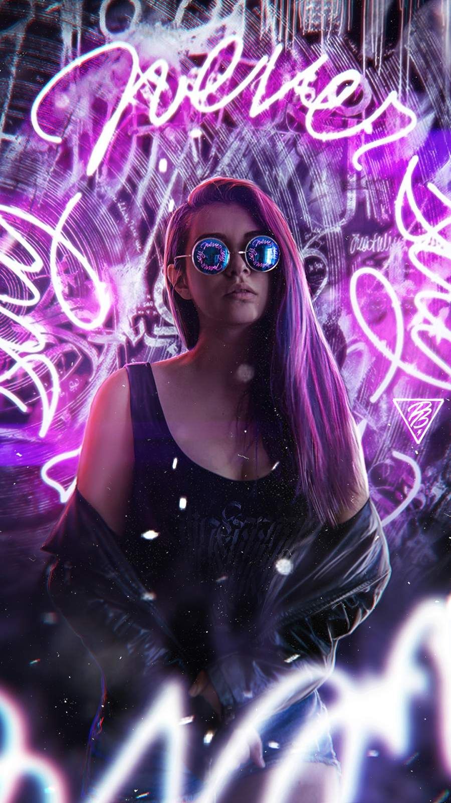 Neon Girl Wallpapers - Wallpaper Cave