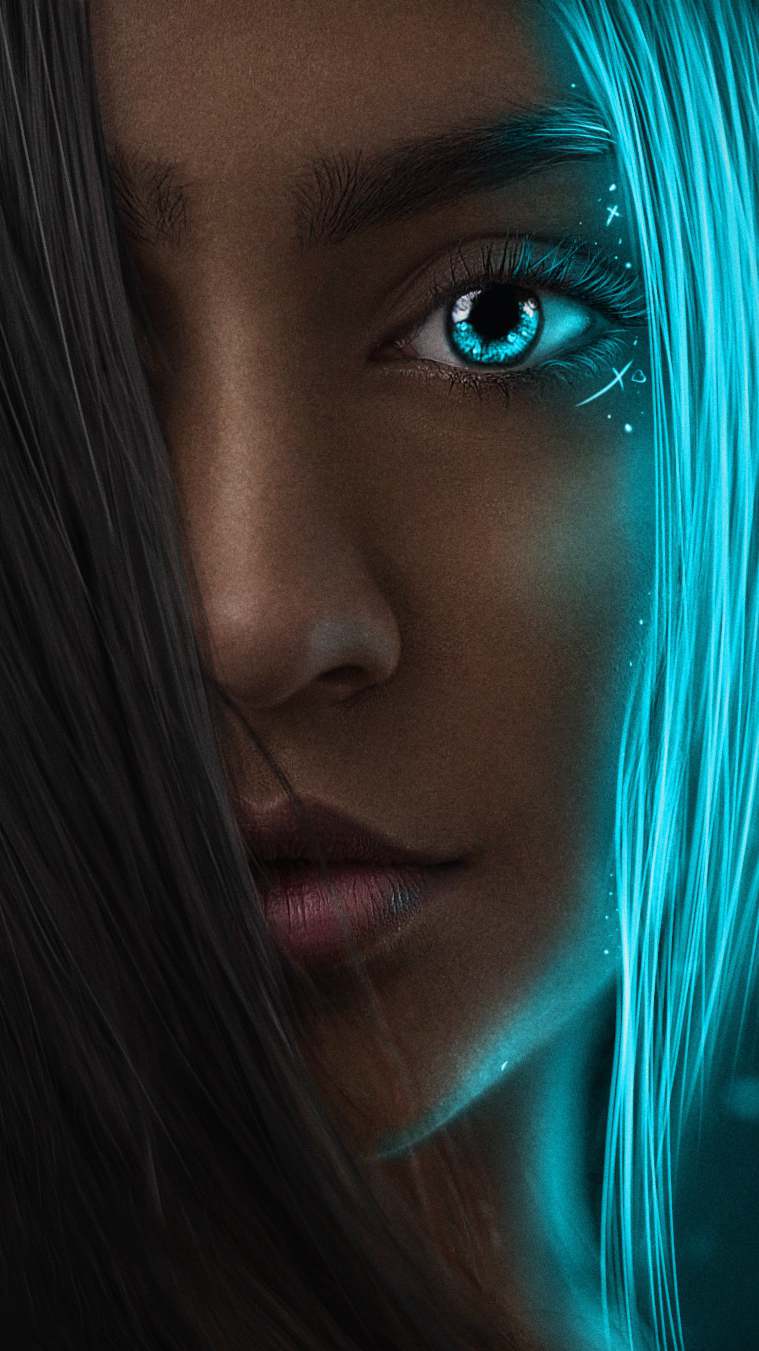 Neon Girl Wallpapers - Wallpaper Cave