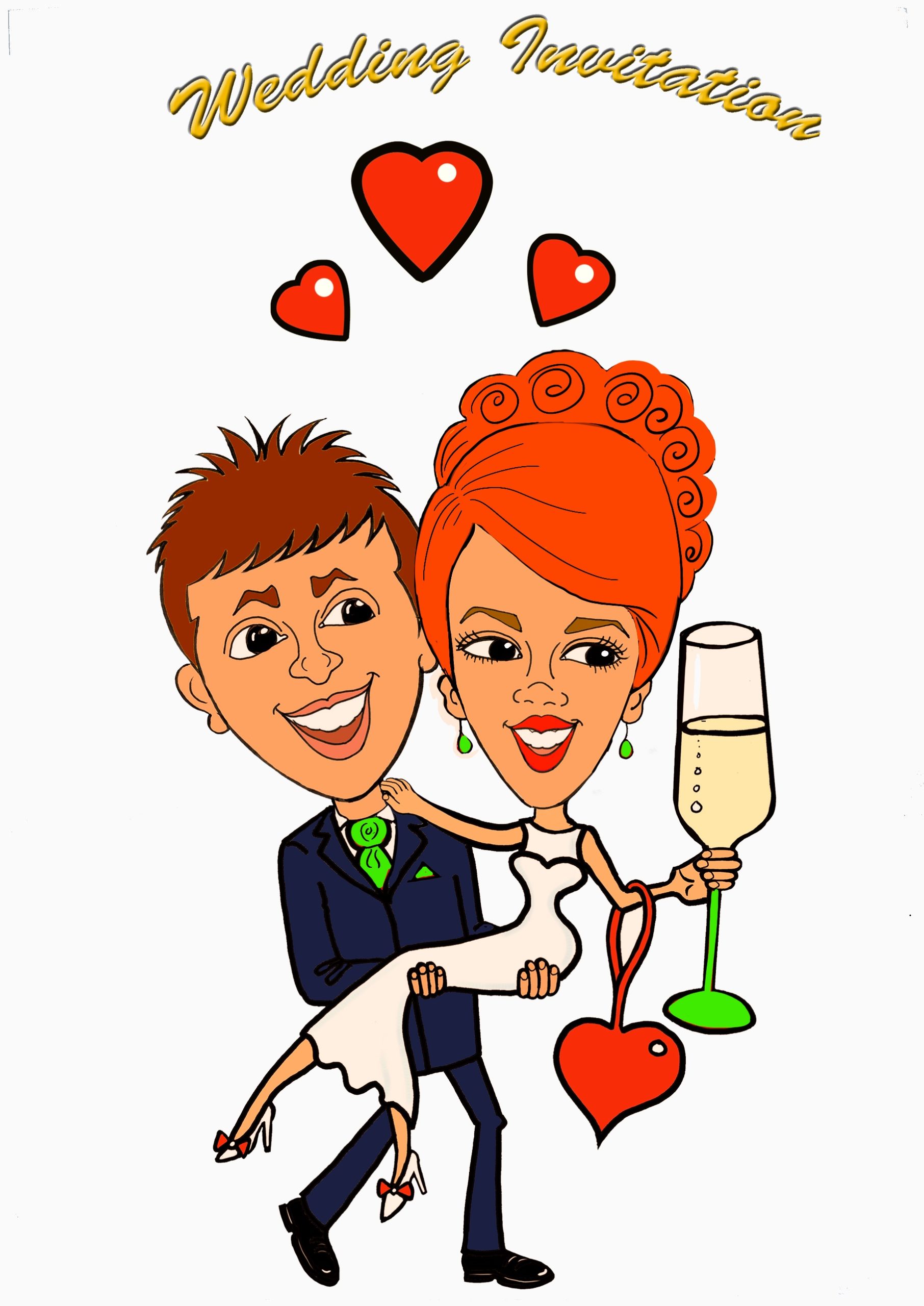 Wedding Cartoon Wallpapers - Wallpaper Cave