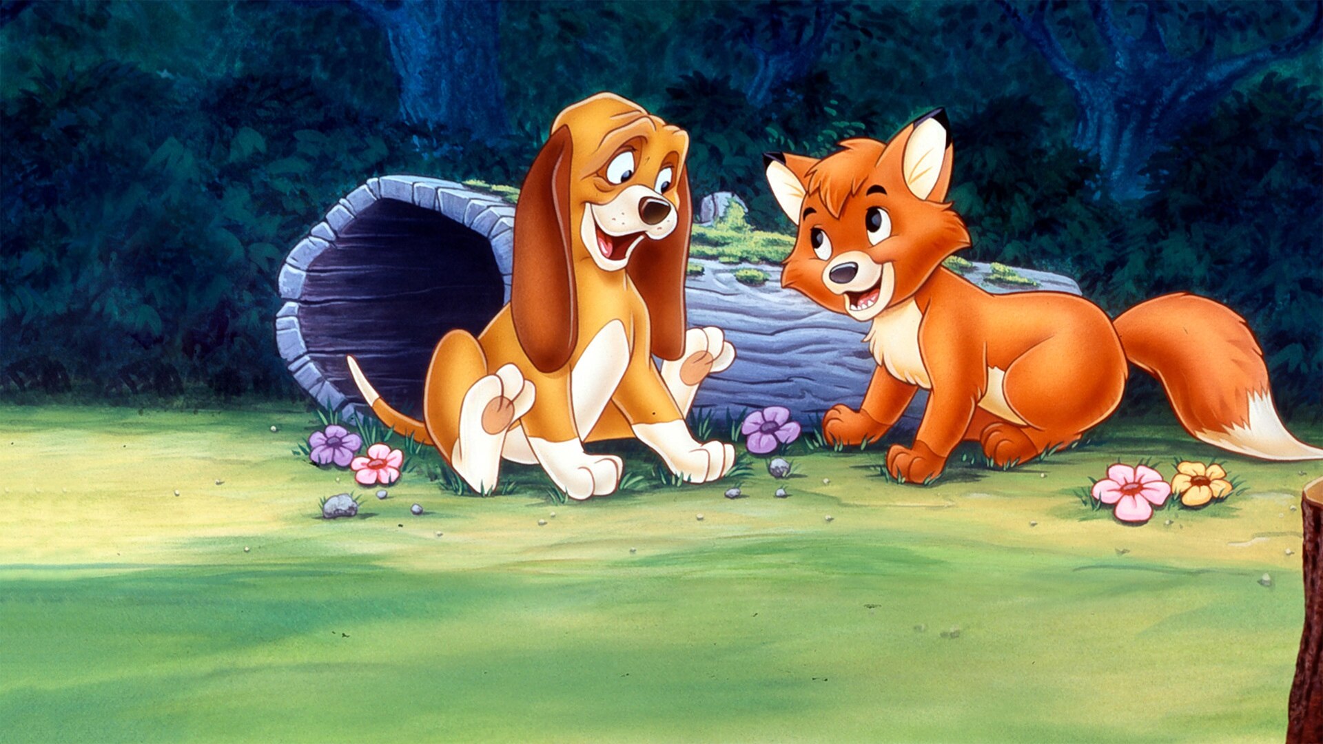 Toby The Fox And The Hound Wallpapers - Wallpaper Cave