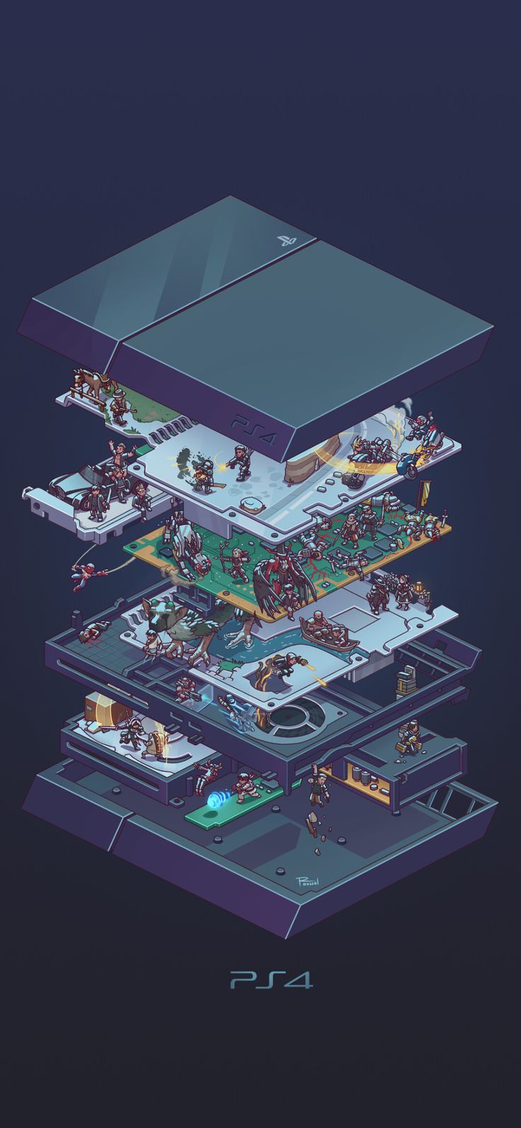 Retro City HD PS4 Wallpapers - Wallpaper Cave