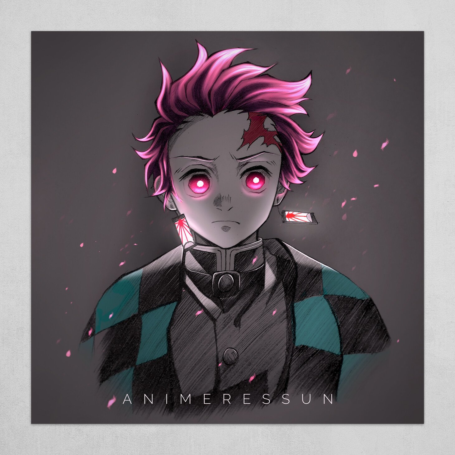 Demon Slayer Glow Art Wallpapers - Wallpaper Cave