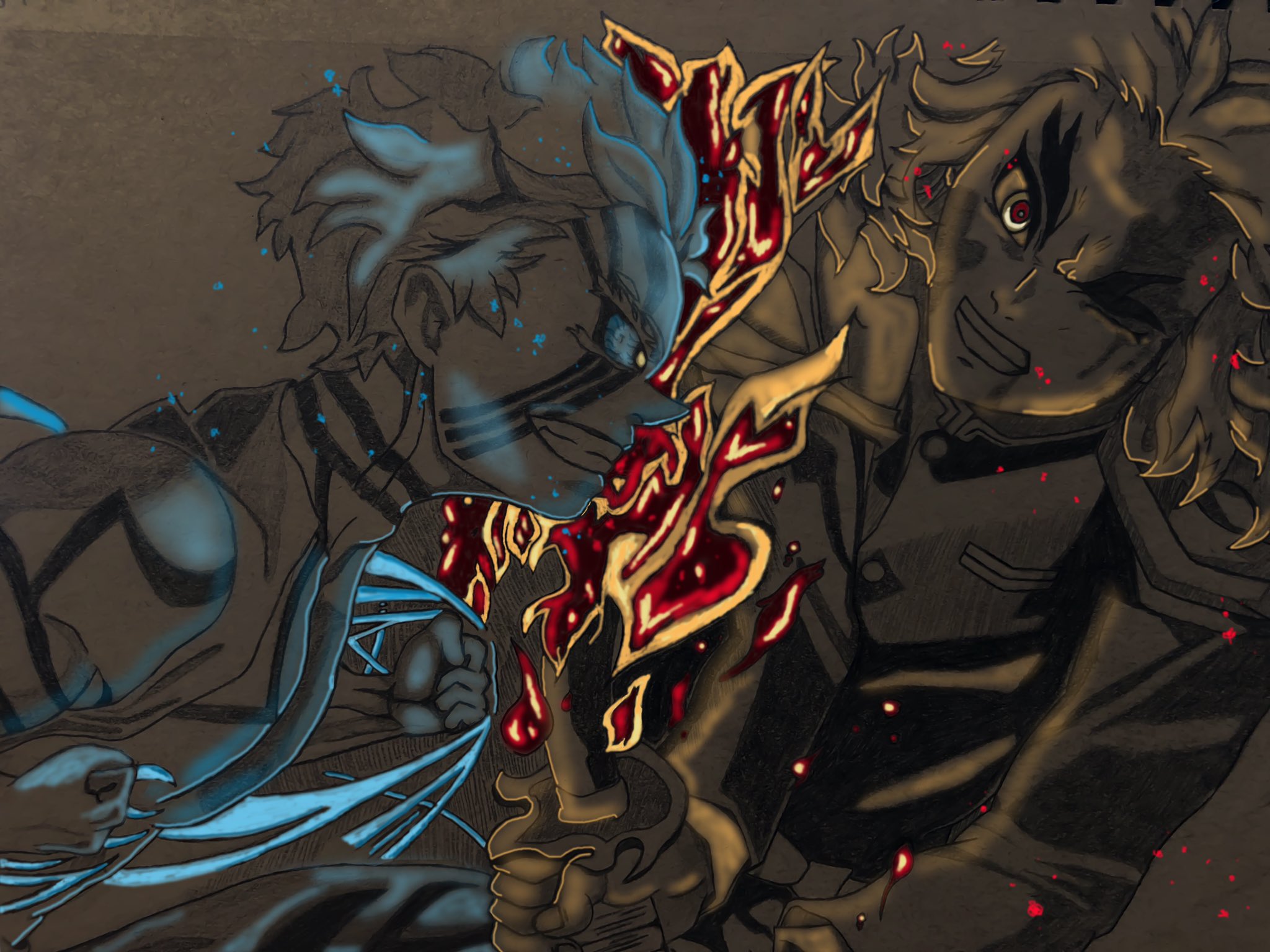 Demon Slayer Glow Art Wallpapers - Wallpaper Cave