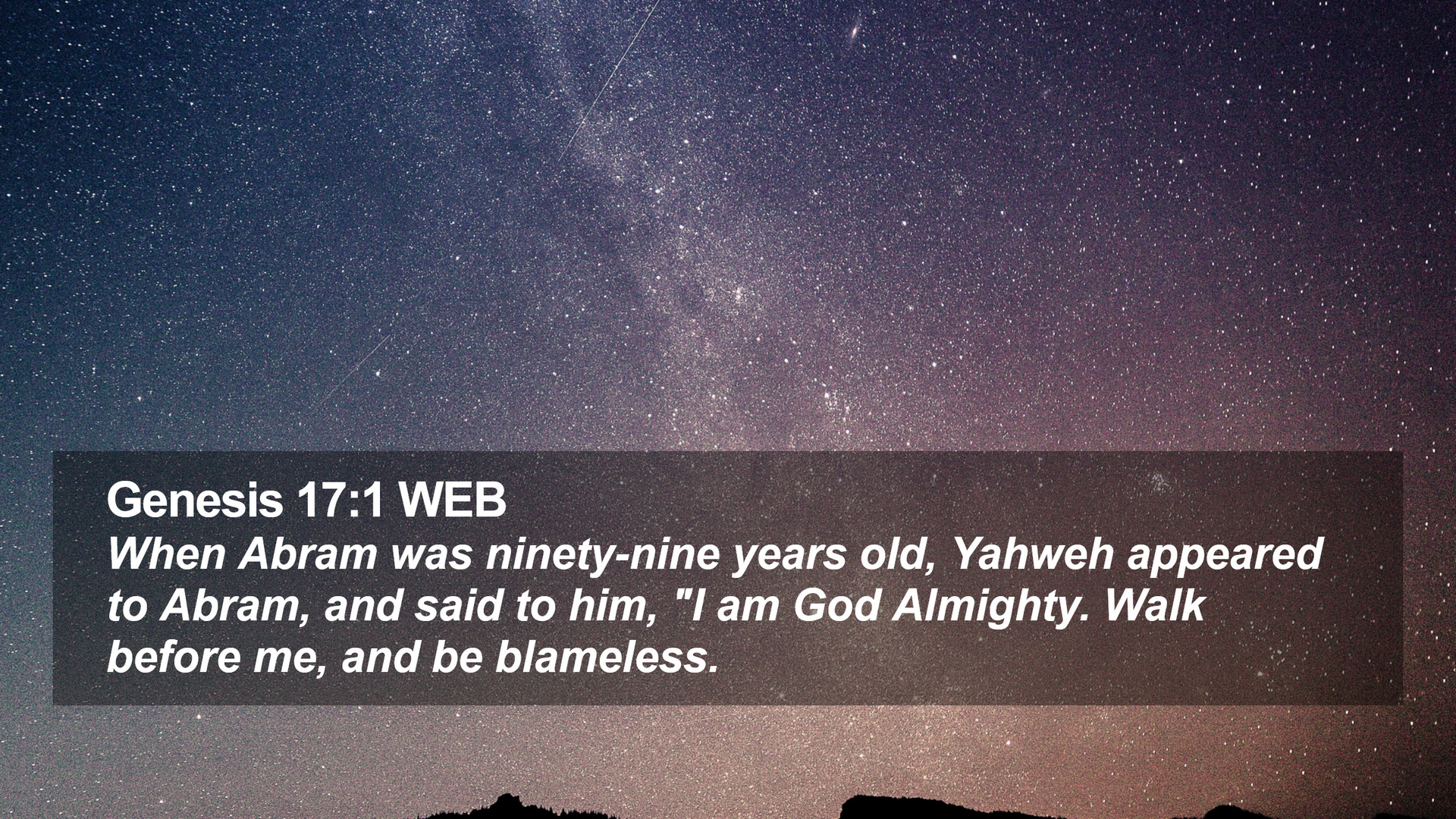 Genesis 17:1 Wallpapers - Wallpaper Cave