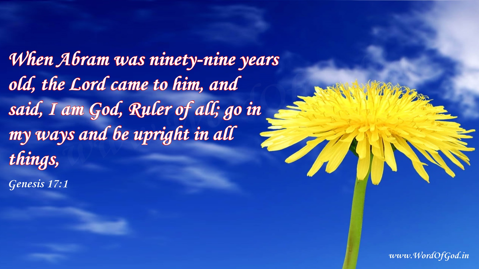 Genesis 17:1 Wallpapers - Wallpaper Cave