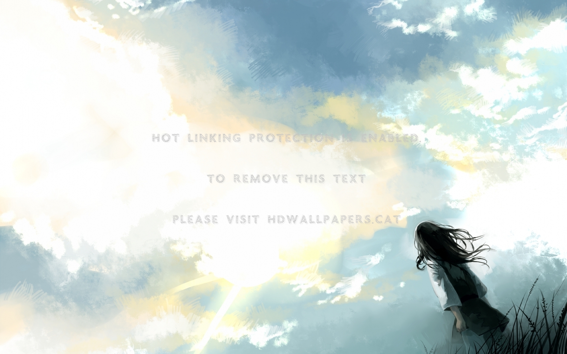 Girl Sky Wallpapers Wallpaper Cave