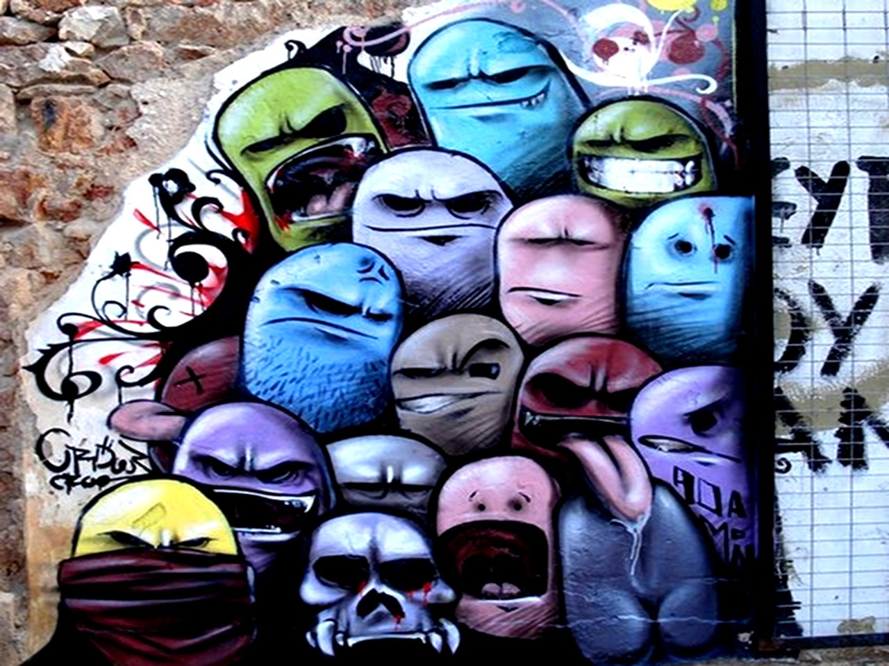 Graffiti Characters Wallpapers - Wallpaper Cave