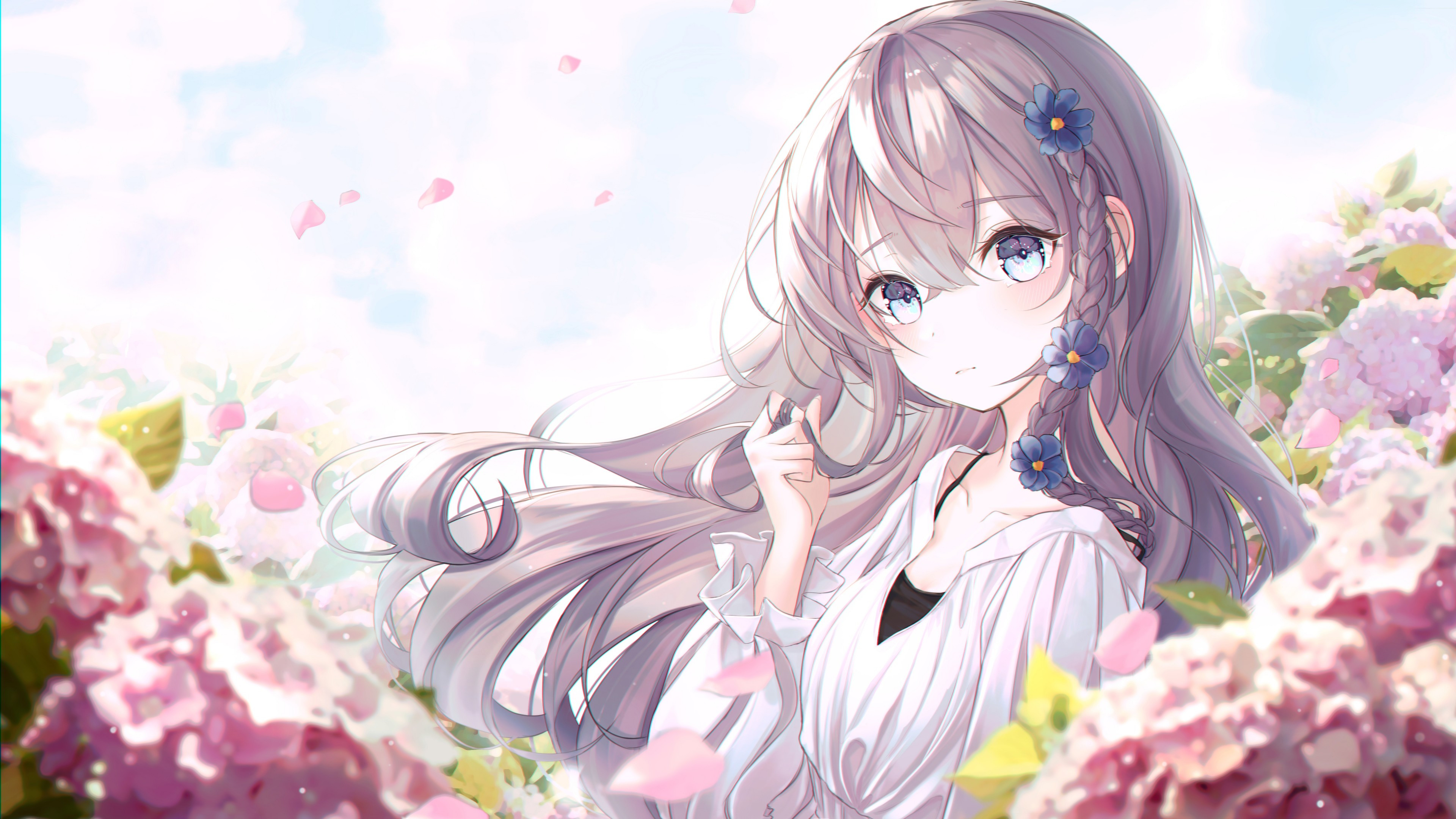 Cute Spring Anime Girl Wallpapers - Wallpaper Cave