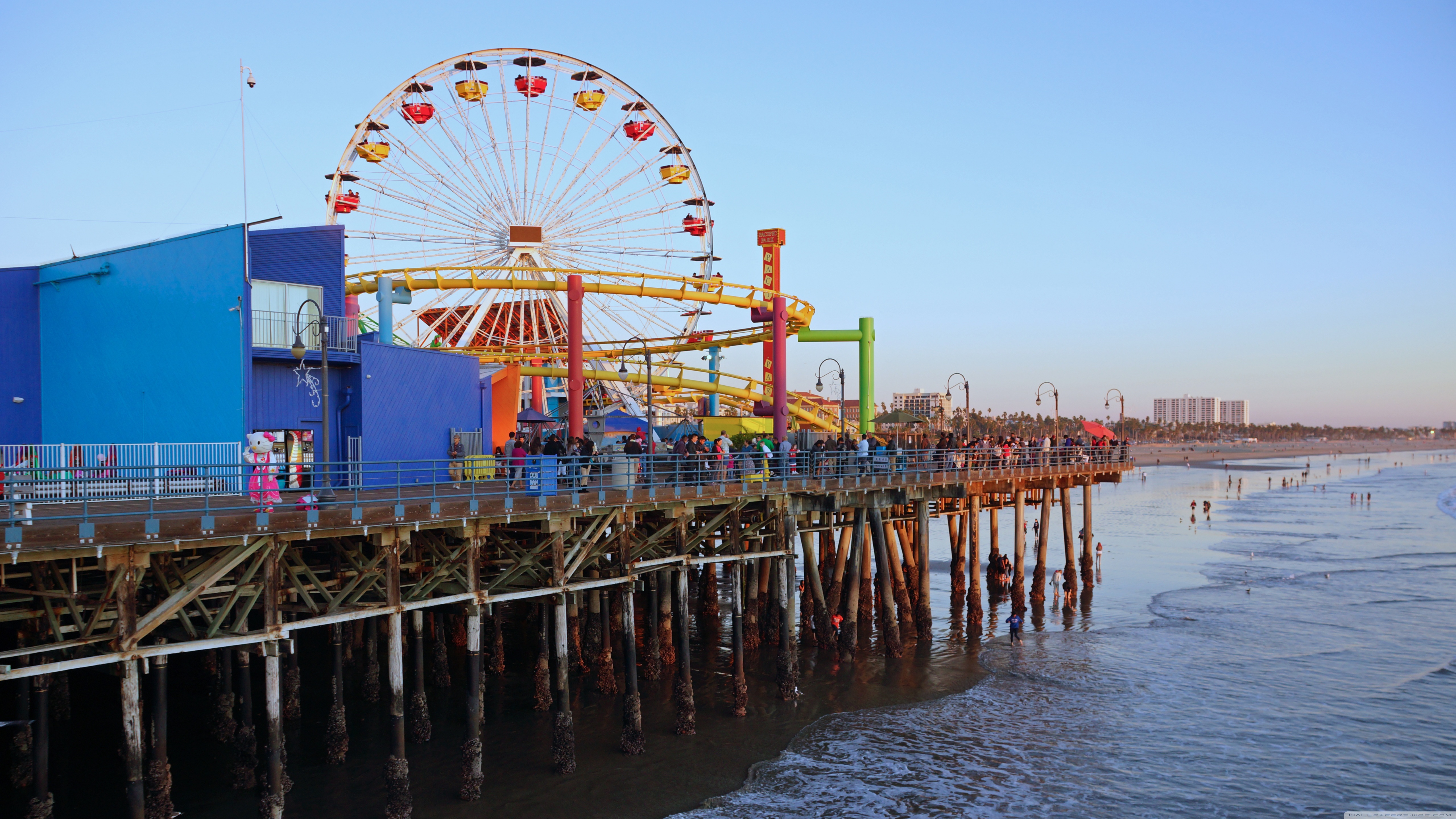 4k LA Beach Desktop Wallpapers - Wallpaper Cave