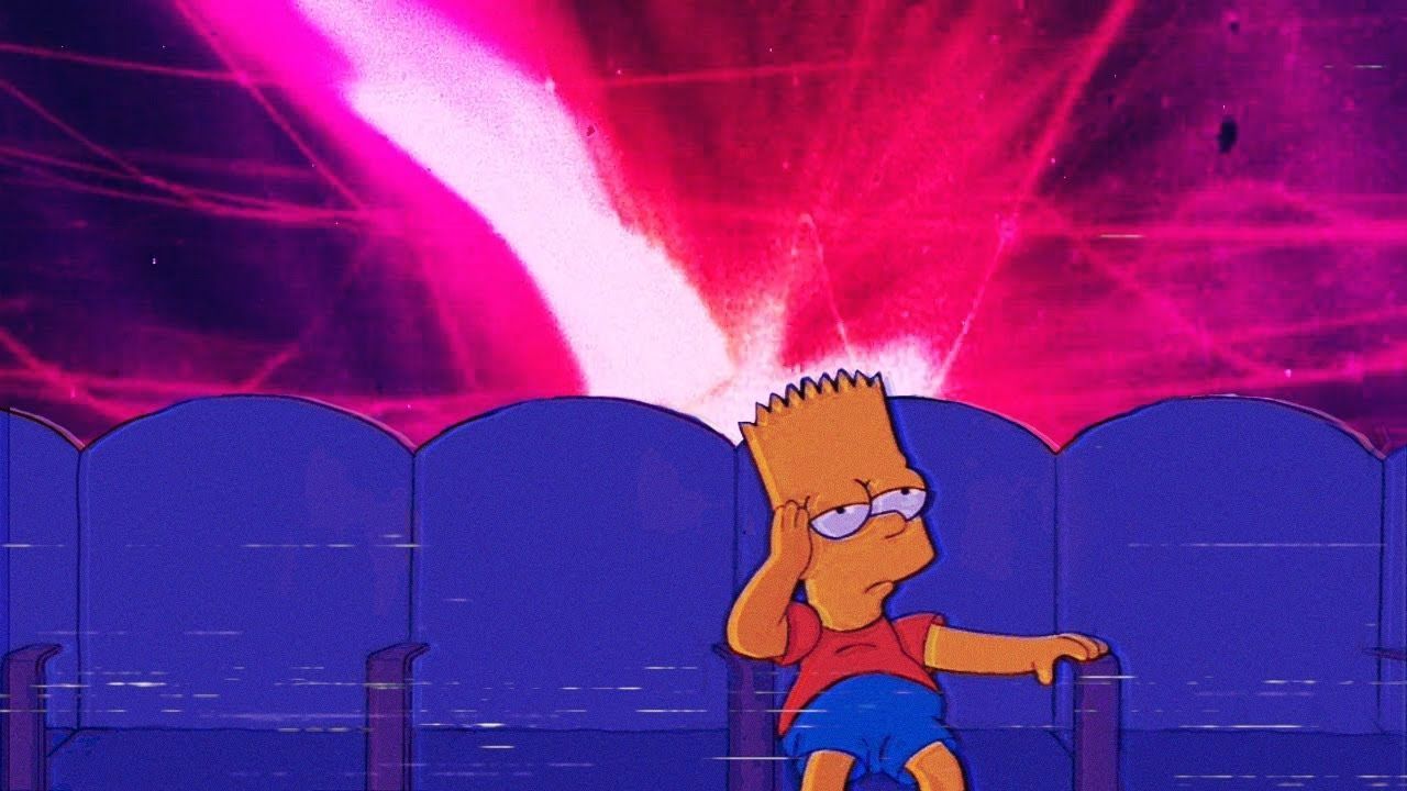 Simpsons Trippy Aesthetic Wallpapers - Wallpaper Cave