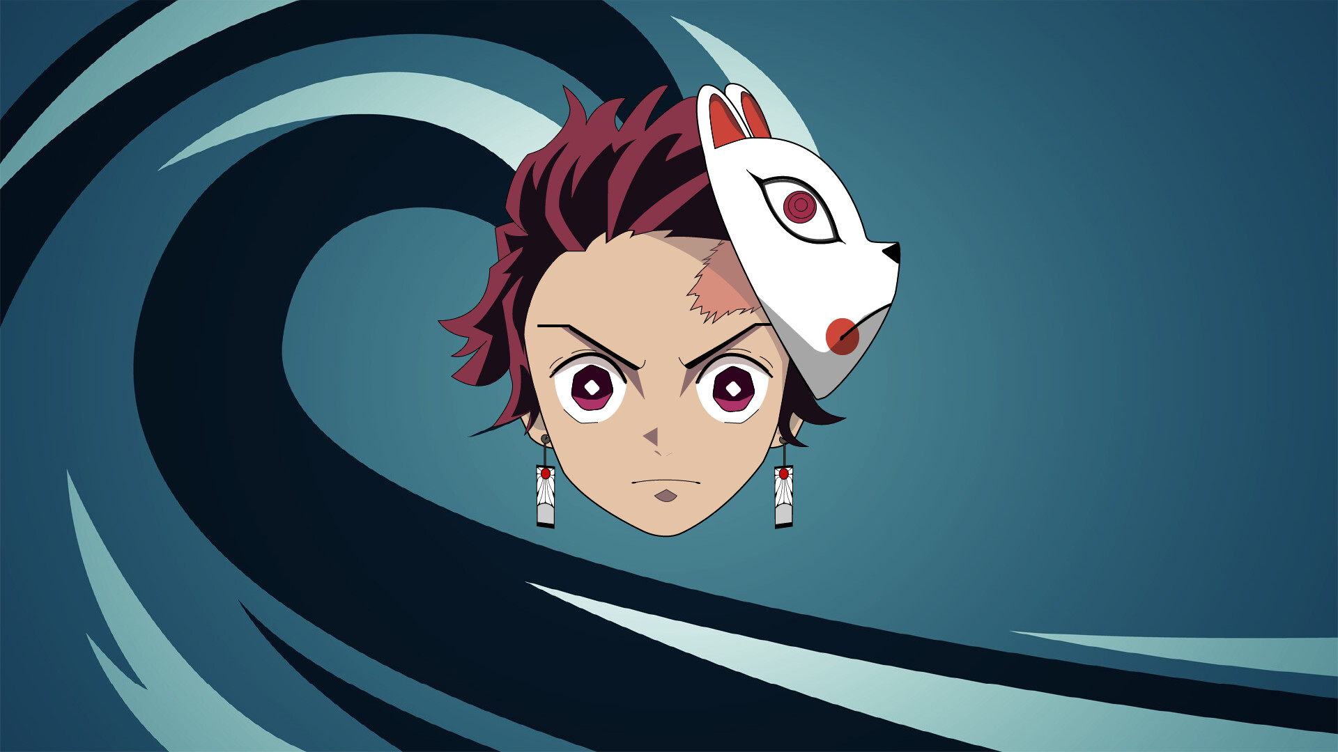 Demon Slayer Minimal Wallpapers - Wallpaper Cave