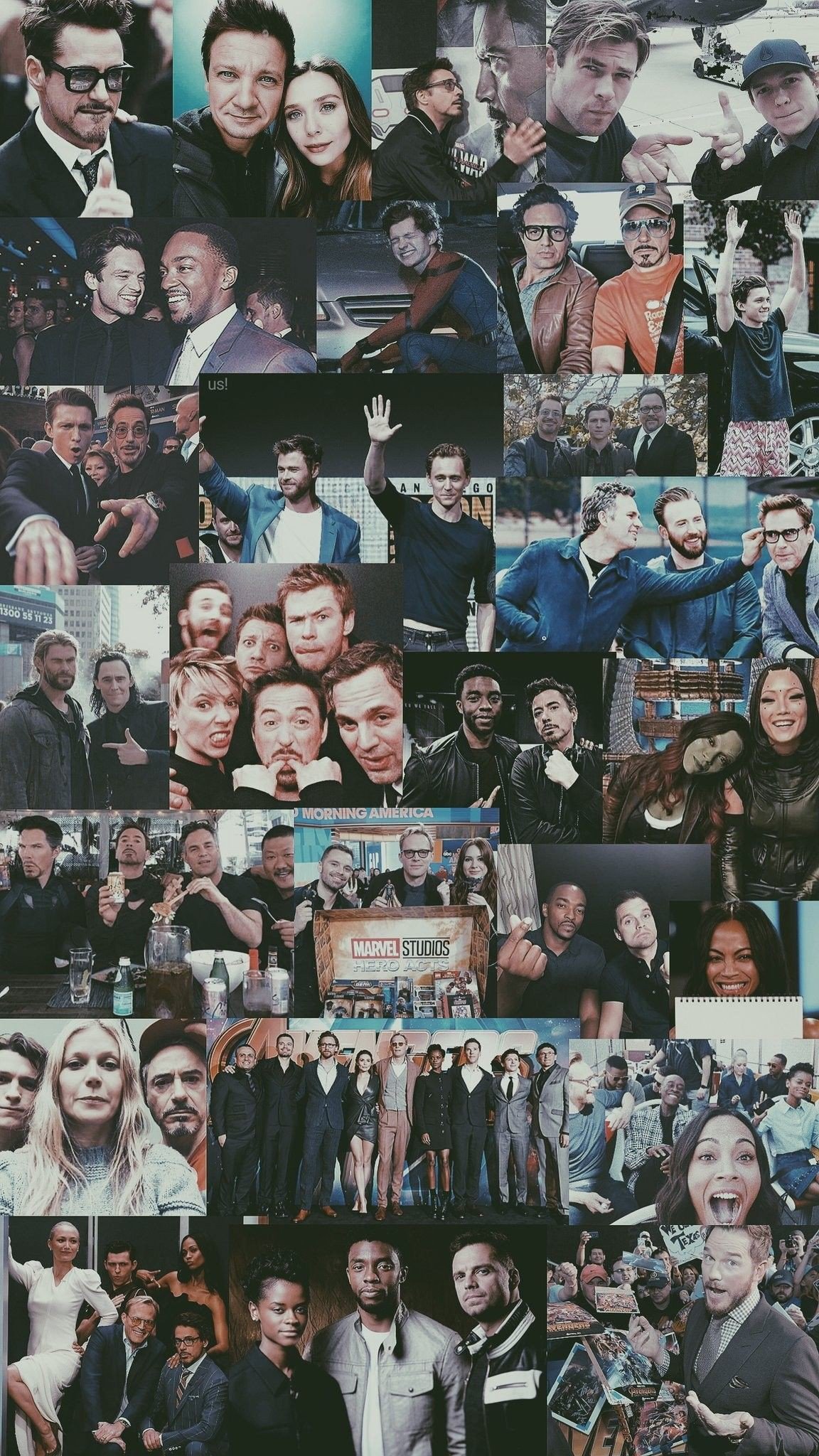 Marvel Cast Aesthetic Wallpapers - Wallpaper Cave