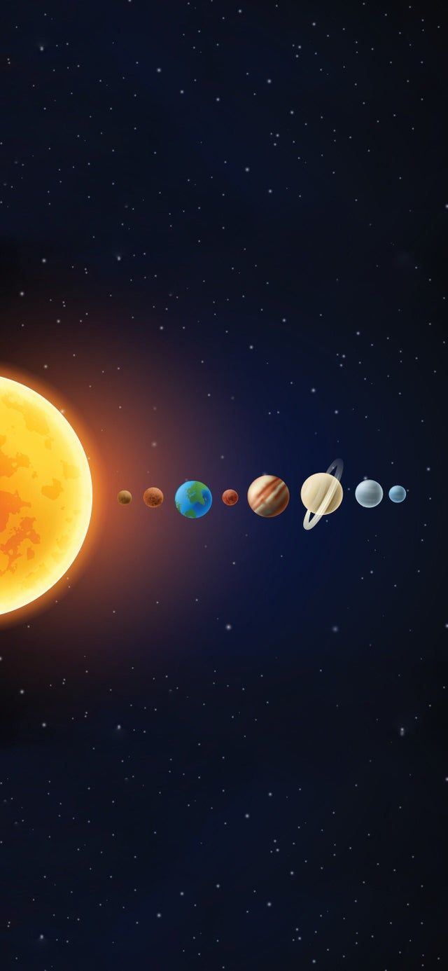 Minimal Solar System iPad Wallpapers - Wallpaper Cave