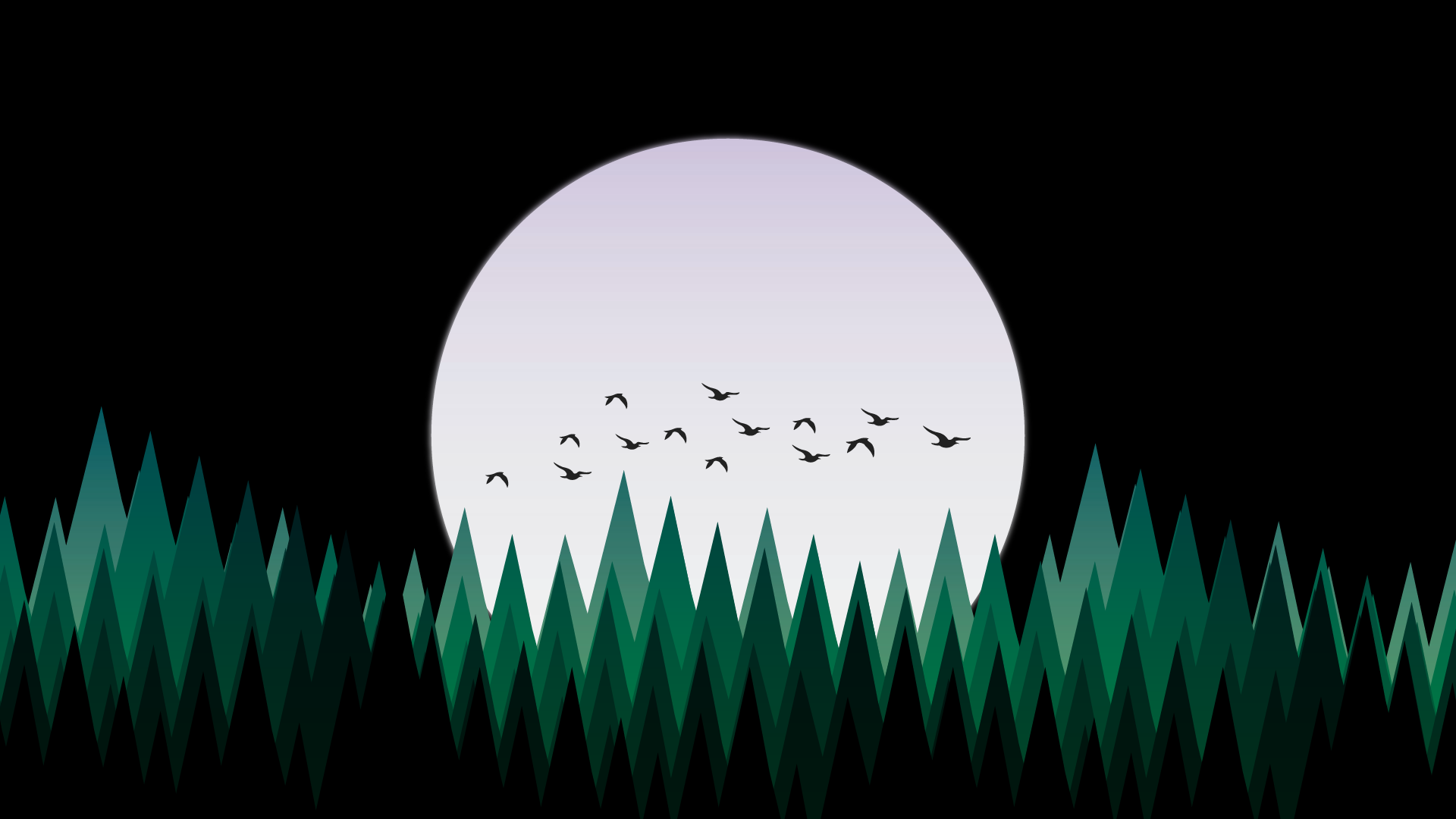 Desktop Minimal Forest Wallpapers - Wallpaper Cave