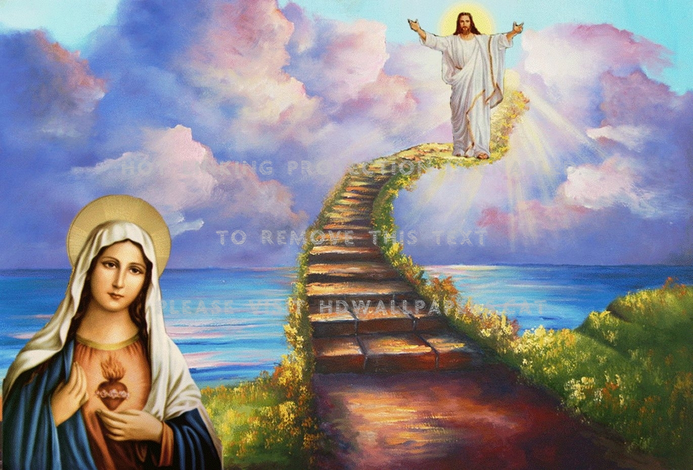 Jesus In Heaven Wallpapers - Wallpaper Cave