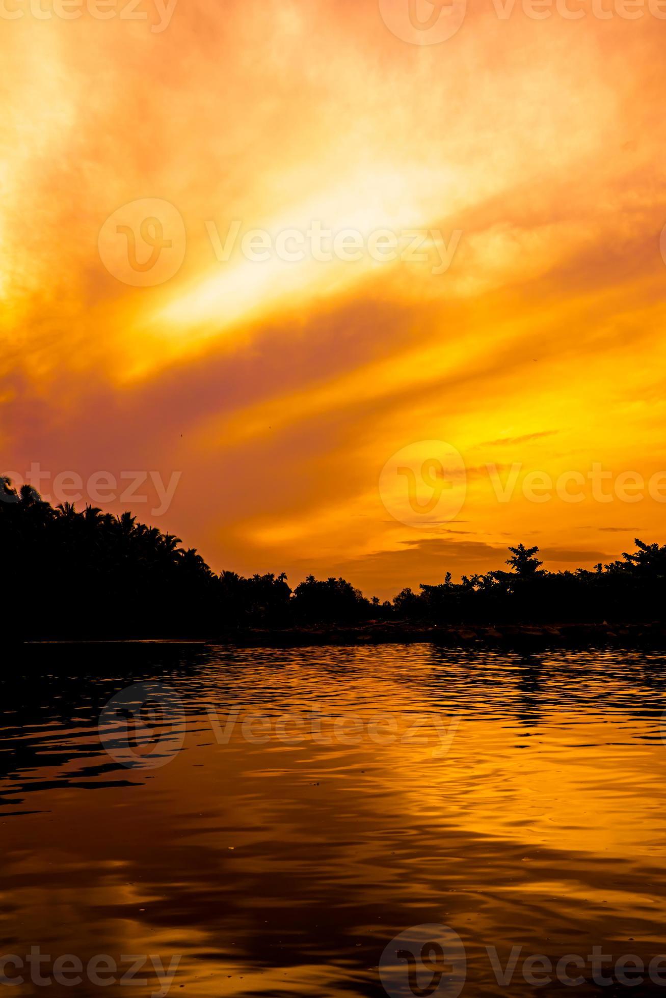 Orange River Sunset Wallpapers - Wallpaper Cave
