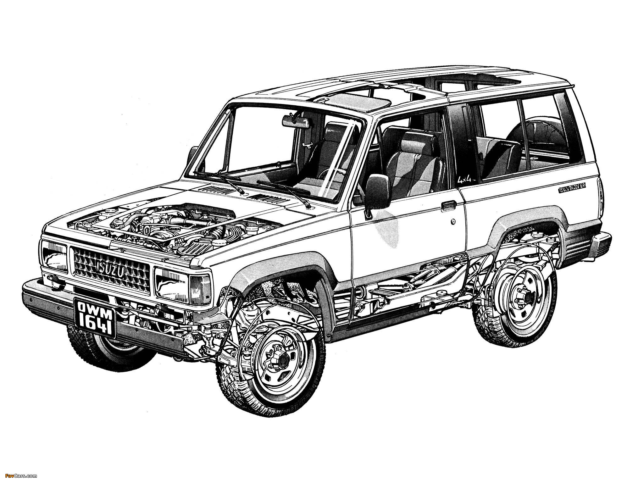 Isuzu Trooper Wallpapers - Wallpaper Cave