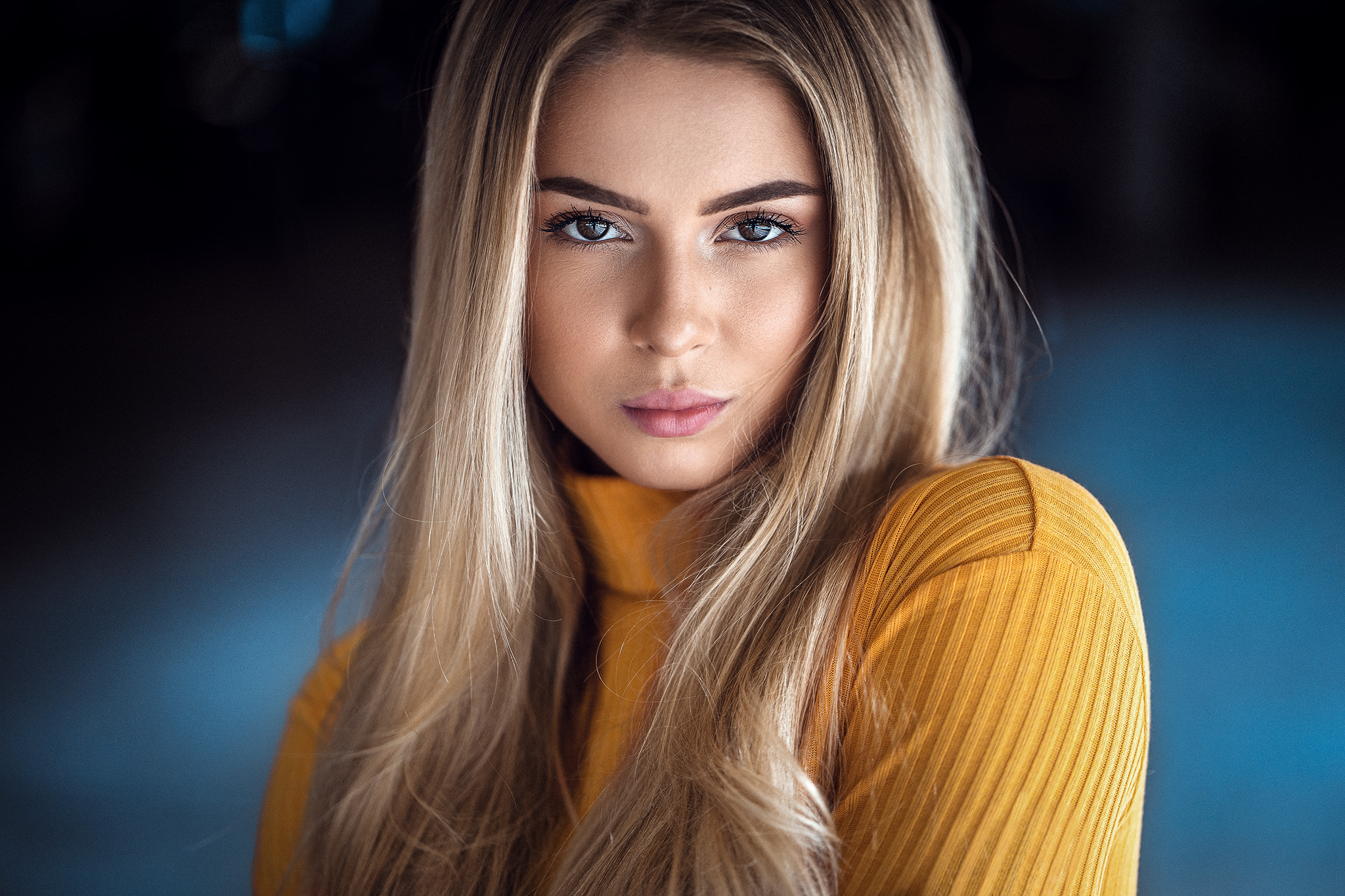 Blonde Girl Eyes Wallpapers Wallpaper Cave