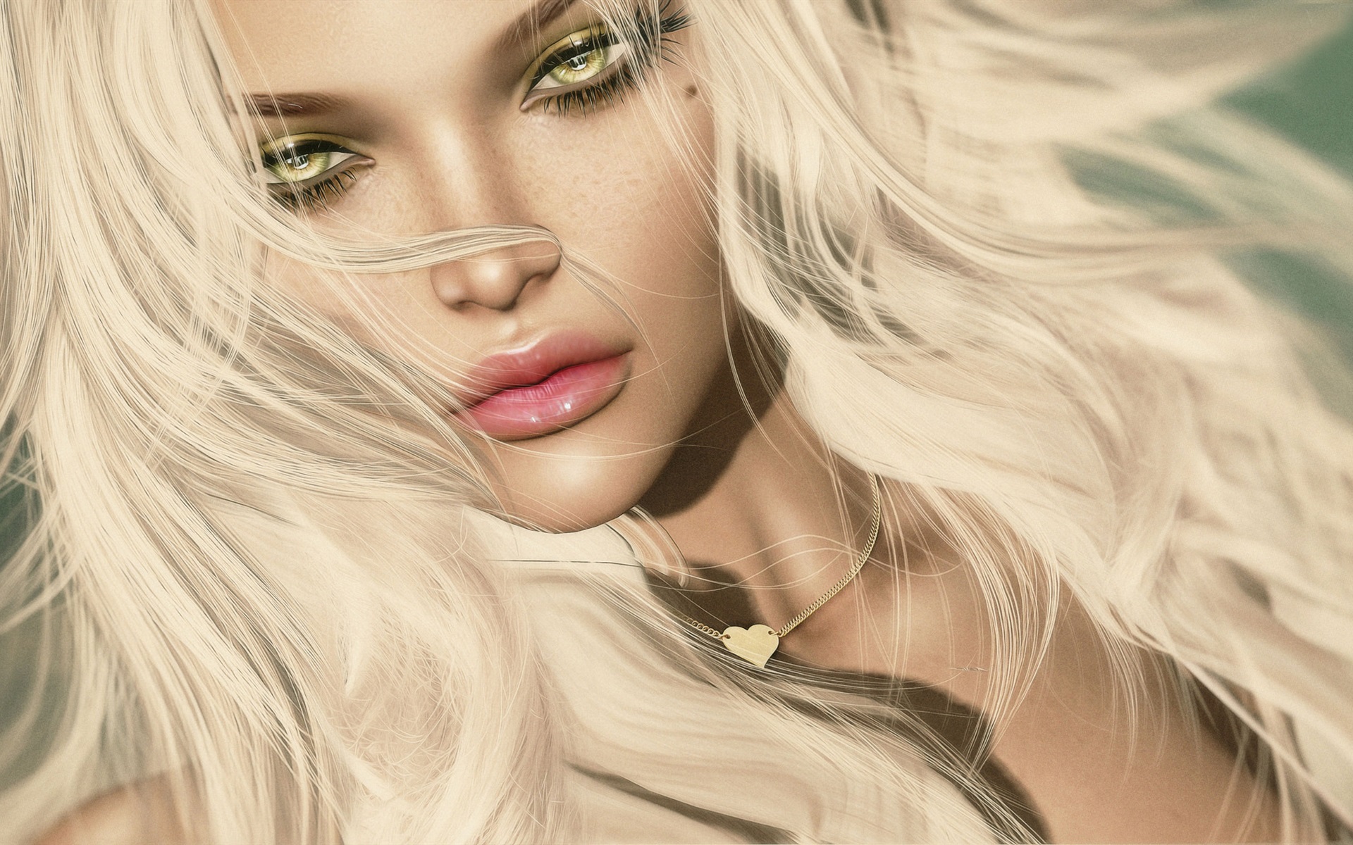 Blonde Girl Eyes Wallpapers Wallpaper Cave