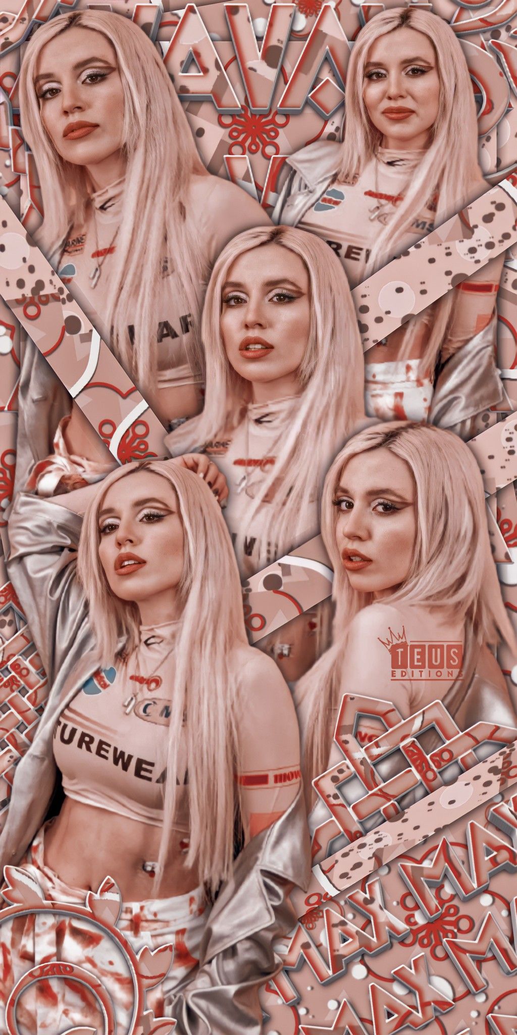 Ava Max Collage Wallpapers - Wallpaper Cave