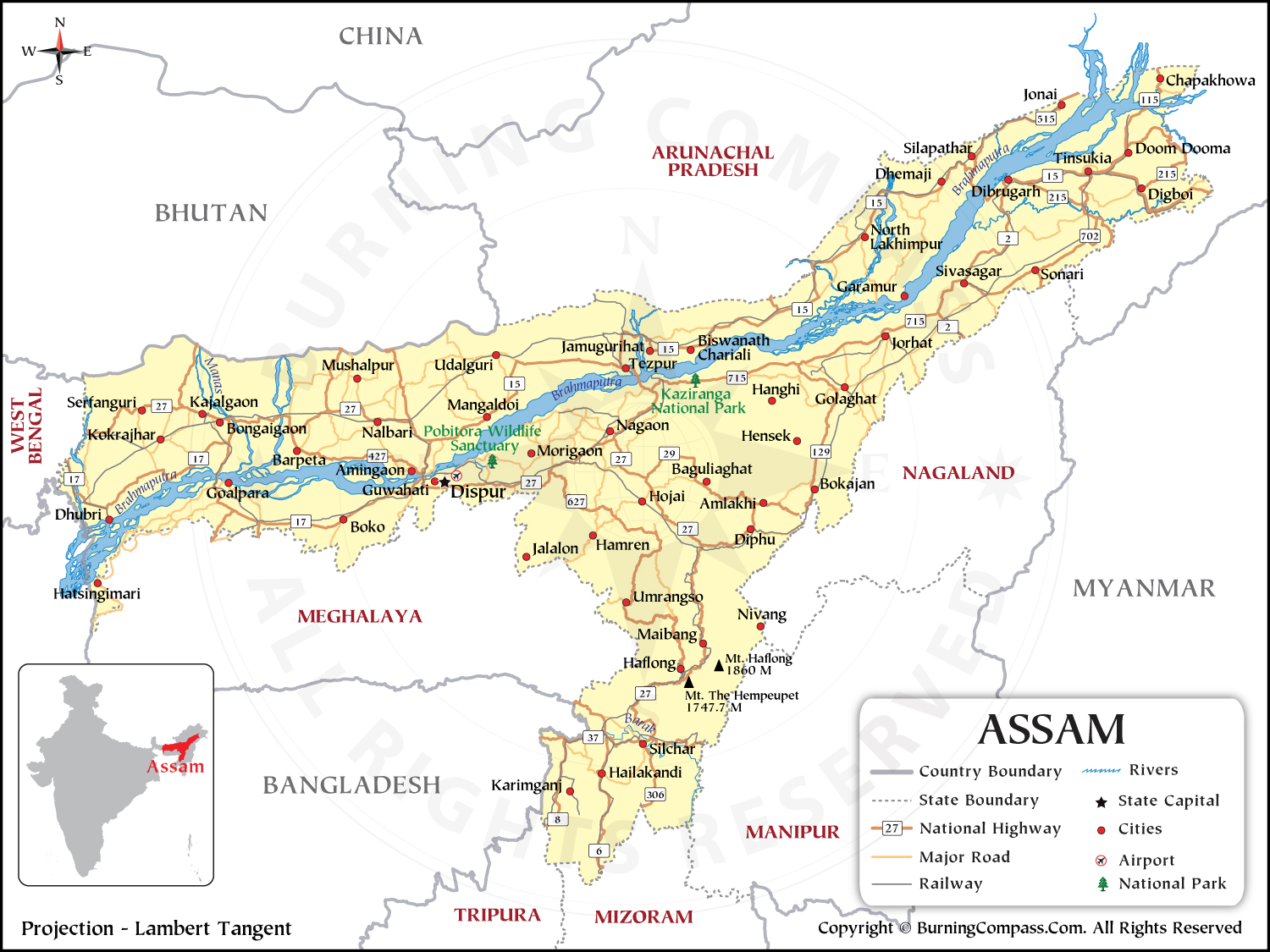 Assam Map Wallpapers - Wallpaper Cave