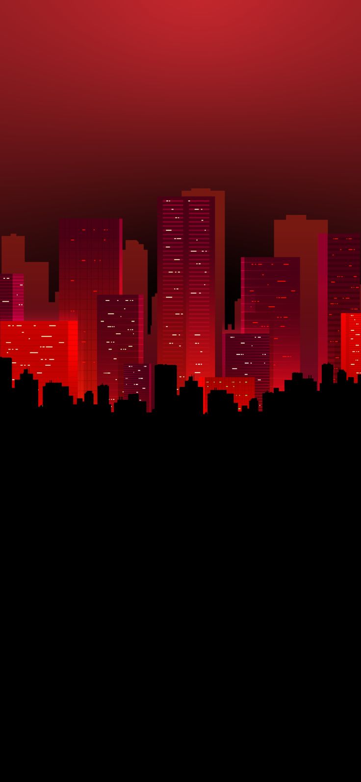 Red Skyline Wallpapers - Wallpaper Cave