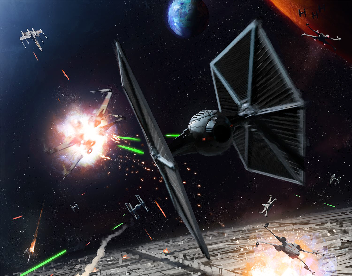 Battle Of Yavin Death Star Wallpapers - Wallpaper Cave