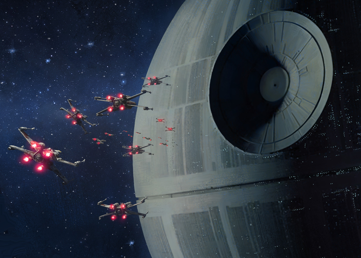 Battle Of Yavin Death Star Wallpapers - Wallpaper Cave
