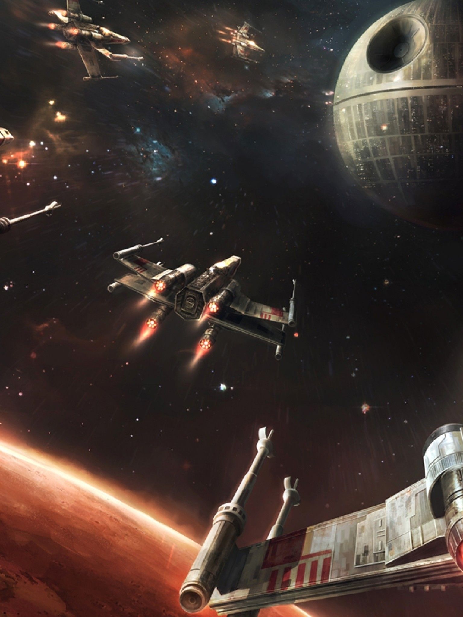 Battle Of Yavin Death Star Wallpapers - Wallpaper Cave
