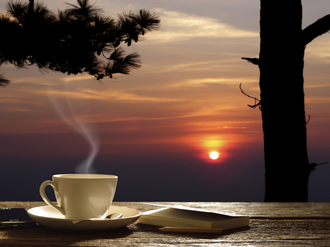 Summer Morning Coffee Book Wallpapers - Wallpaper Cave