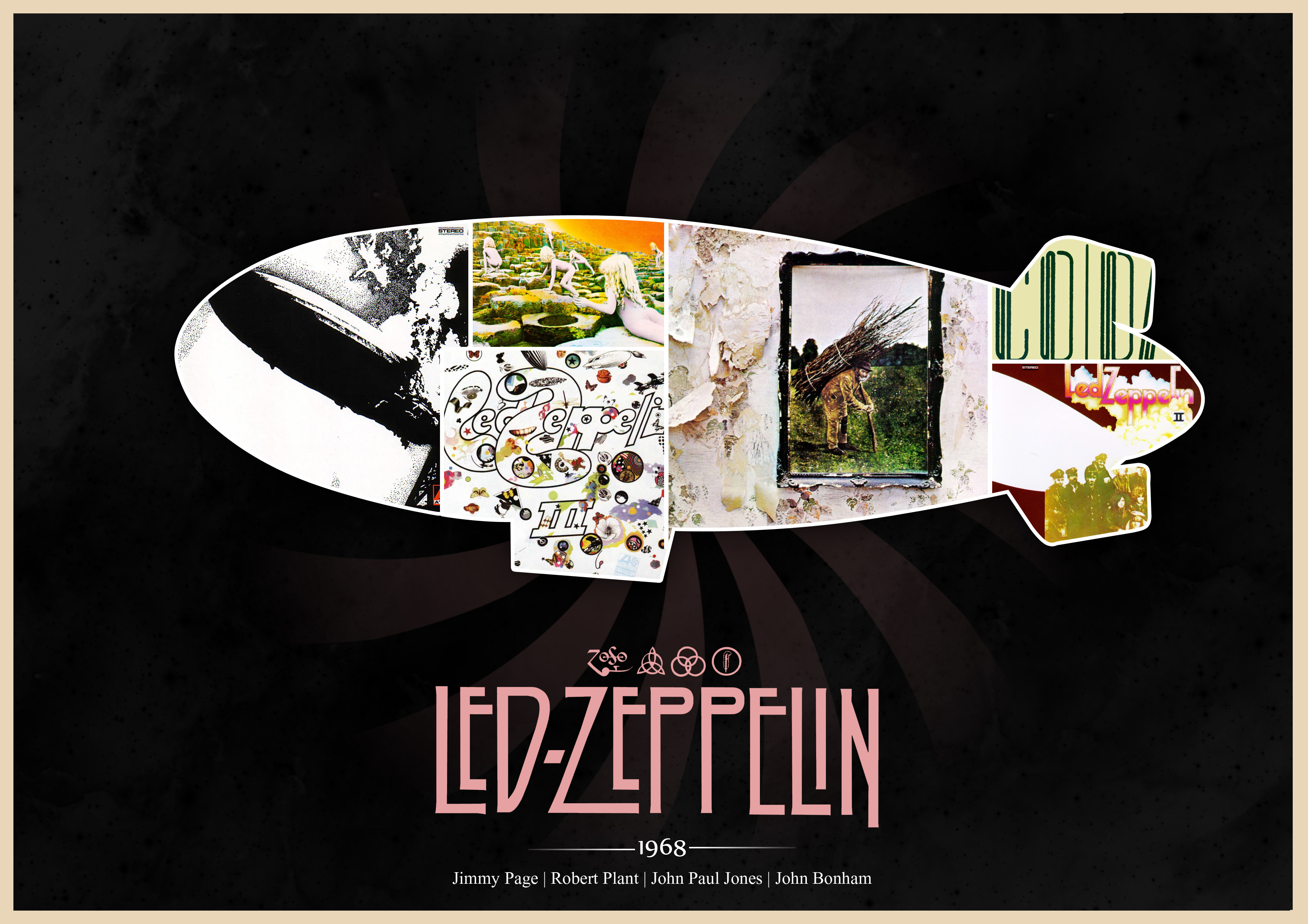 Led Zeppelin Logo Wallpapers - Wallpaper Cave