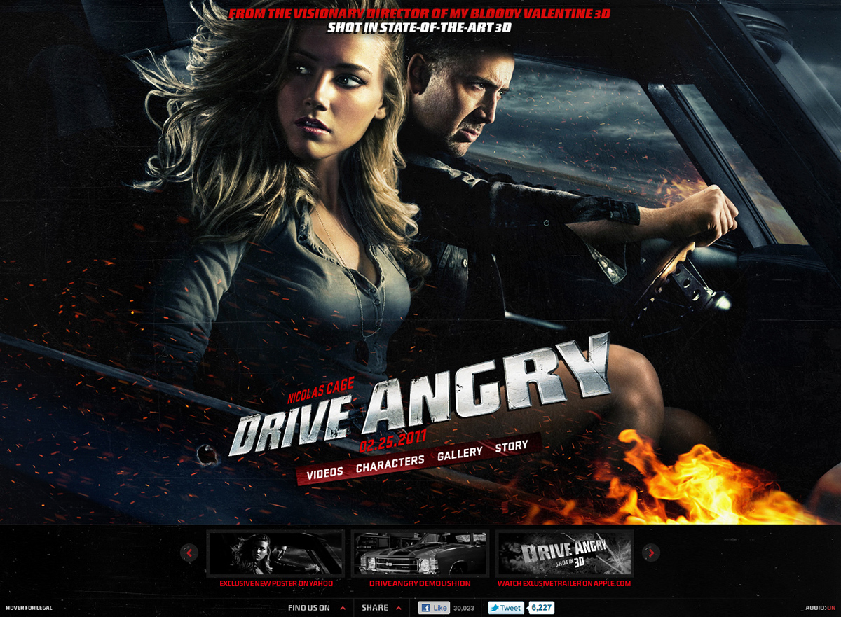 Drive Angry Movie Characters Wallpapers - Wallpaper Cave