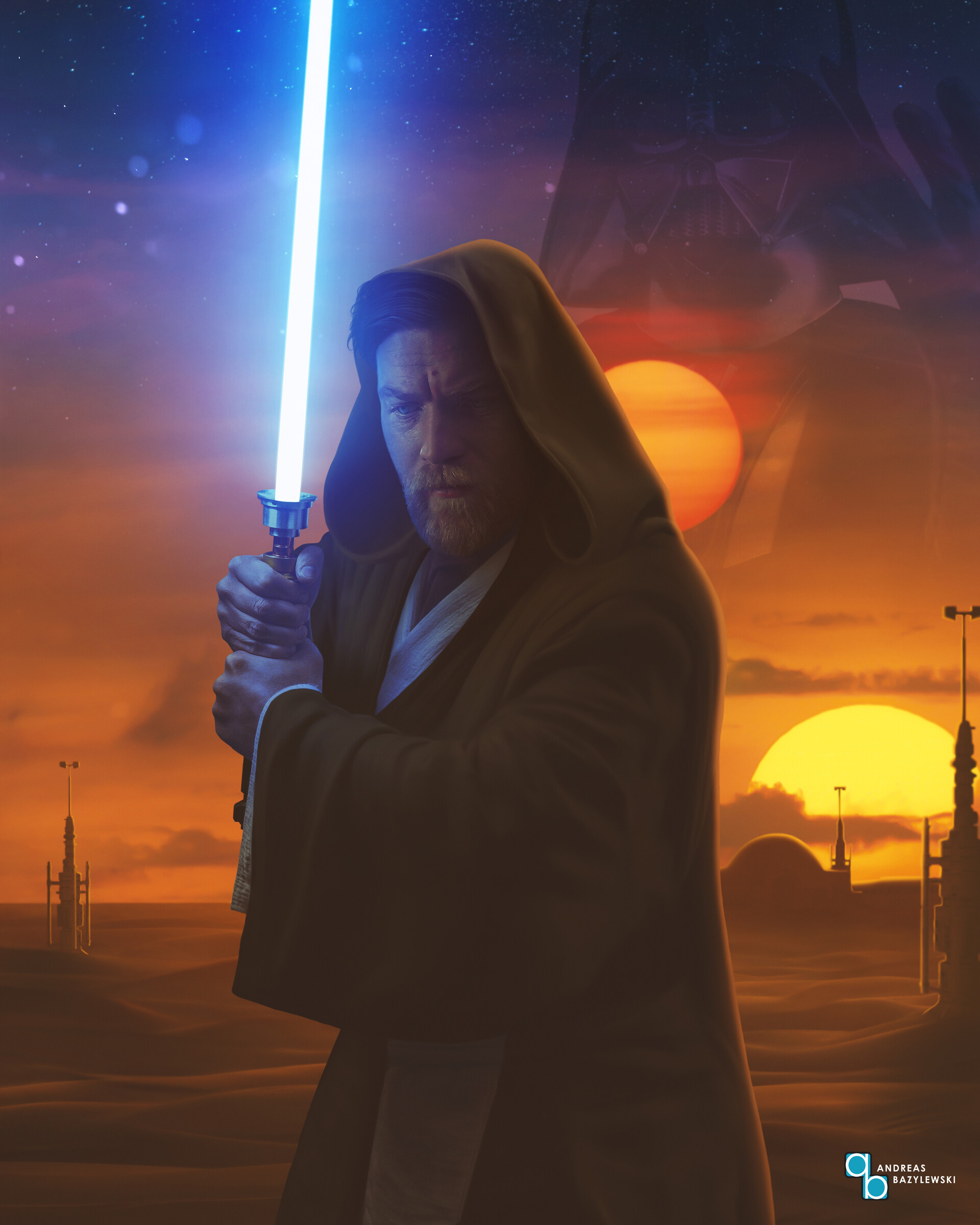 Star Wars Obi Wan Kenobi Wallpapers - Wallpaper Cave