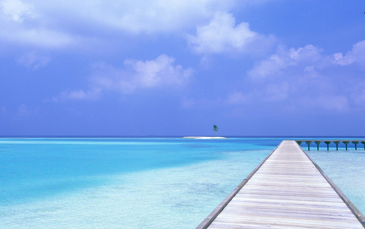 Bridge On Beach Wallpapers - Wallpaper Cave