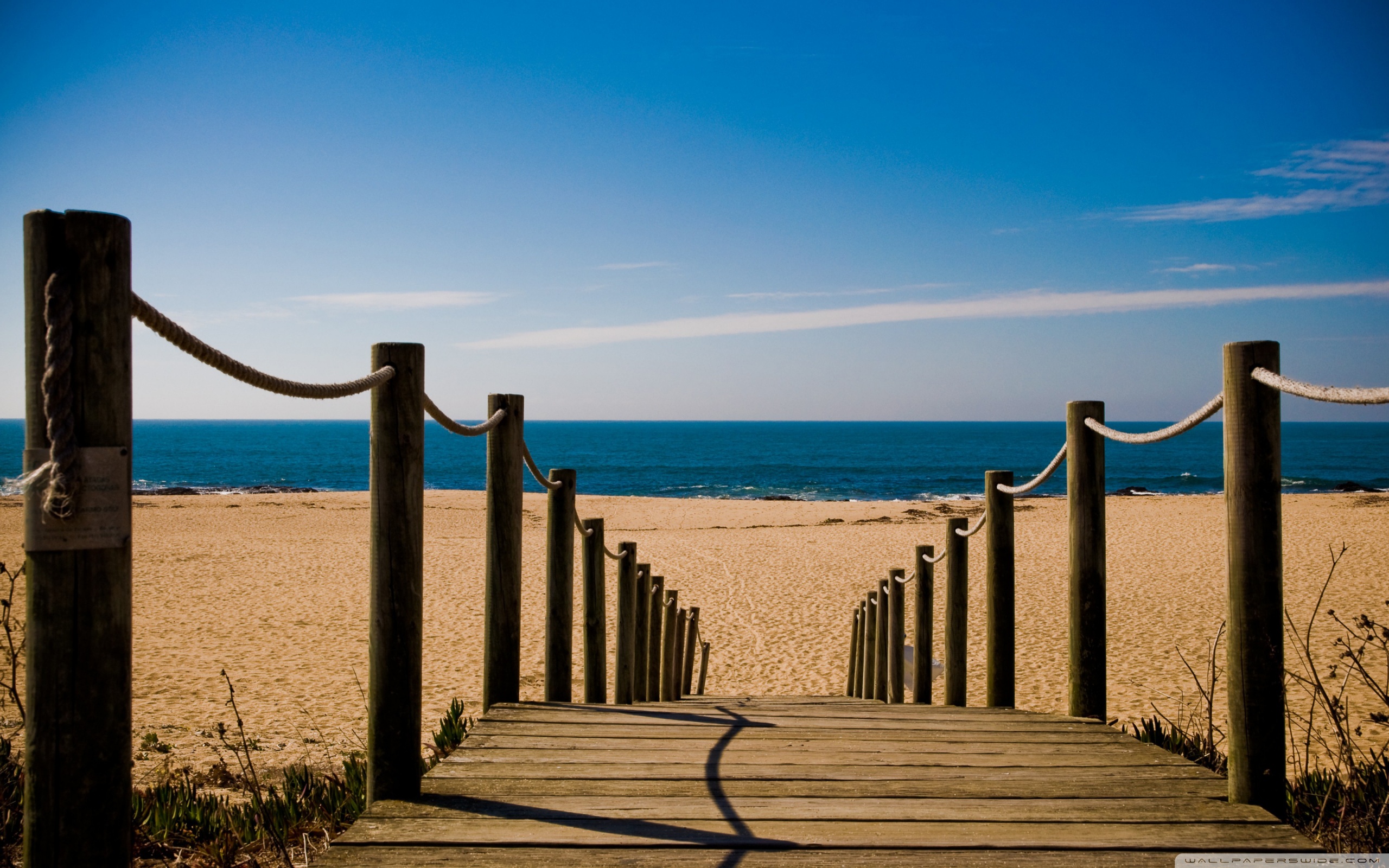 Bridge On Beach Wallpapers - Wallpaper Cave