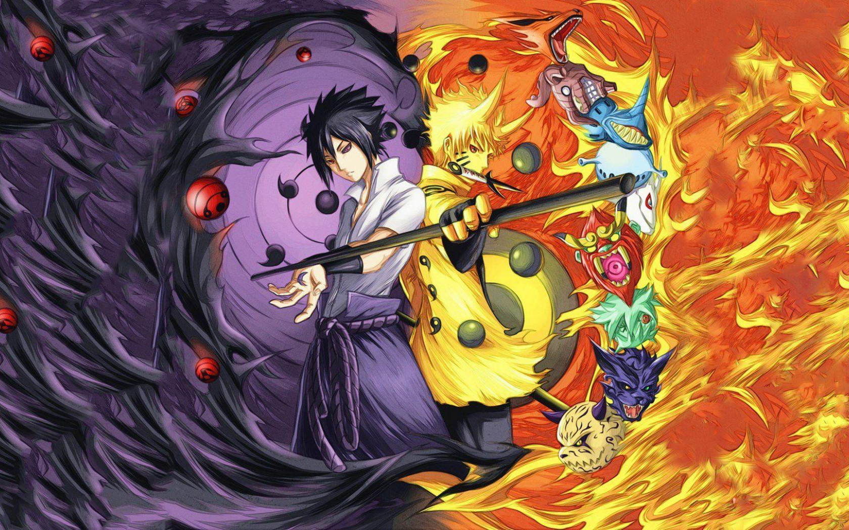 Naruto And Sasuke Drip Wallpapers - Wallpaper Cave