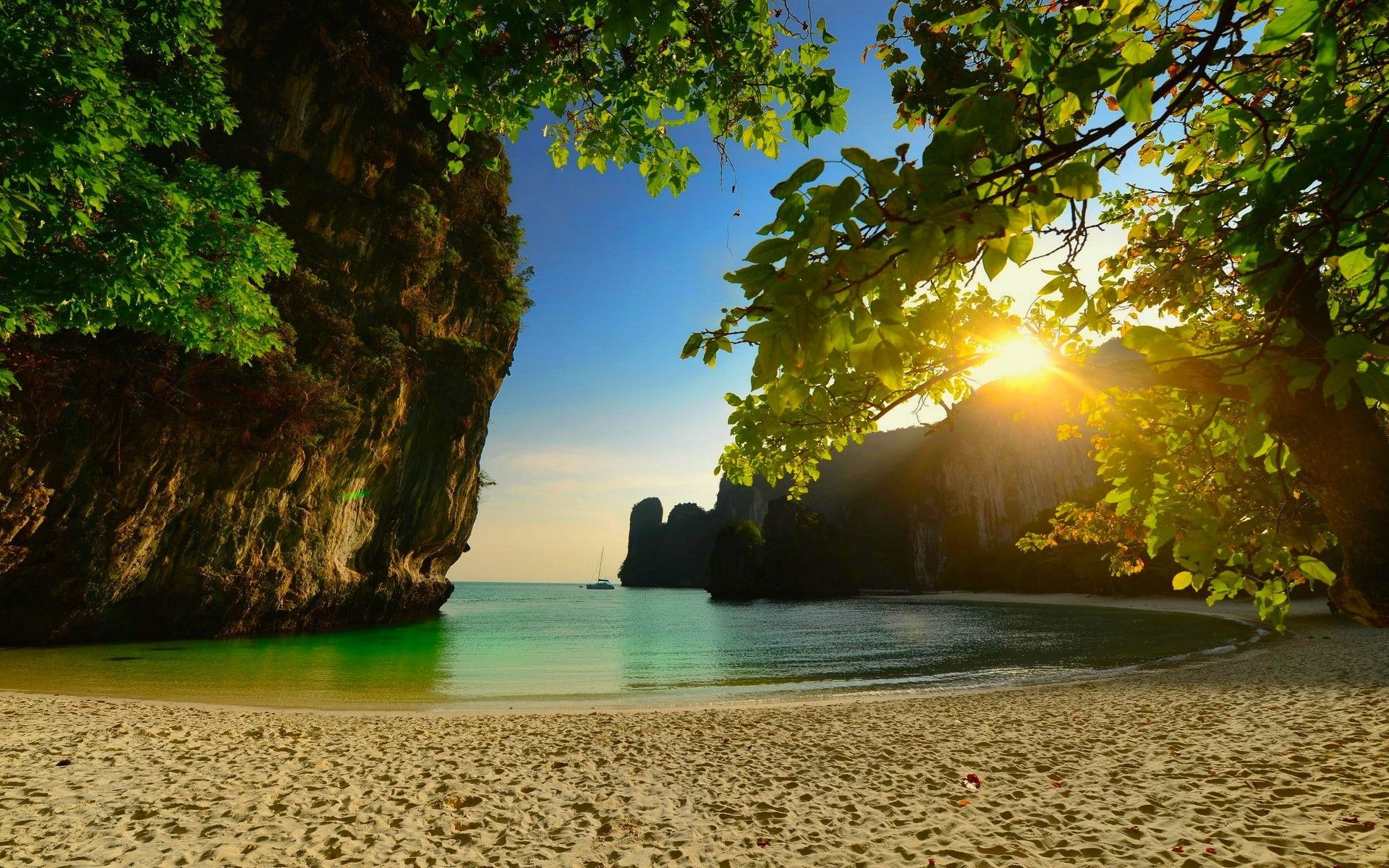 Thailand Beach Sunset Wallpapers - Wallpaper Cave